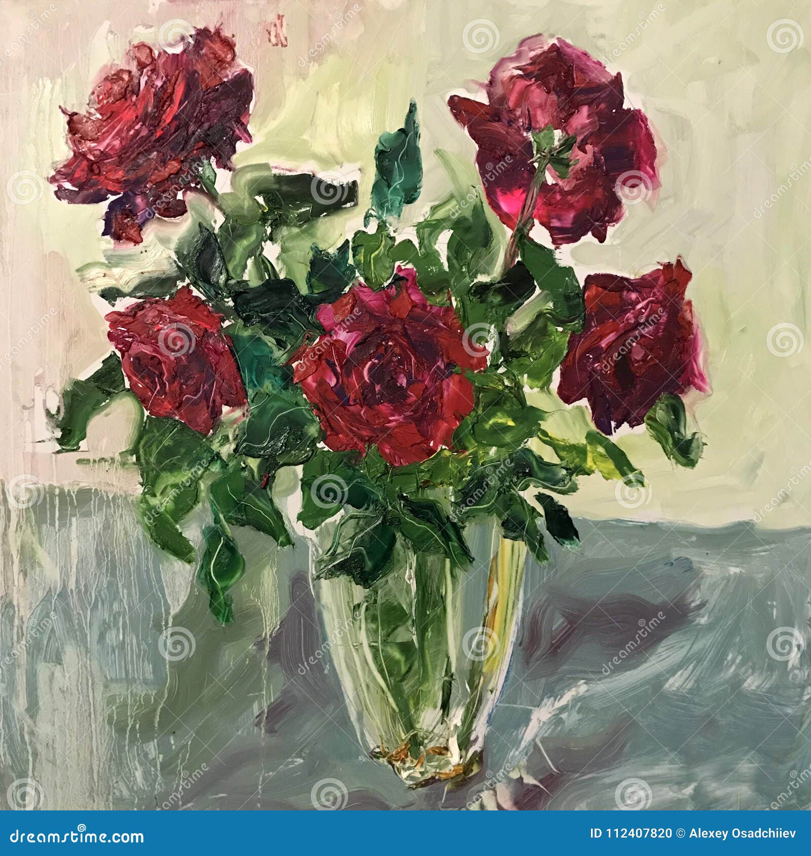 Dessin De Bouquet De Fleur De Roses Rouges Photo stock - Image du ...