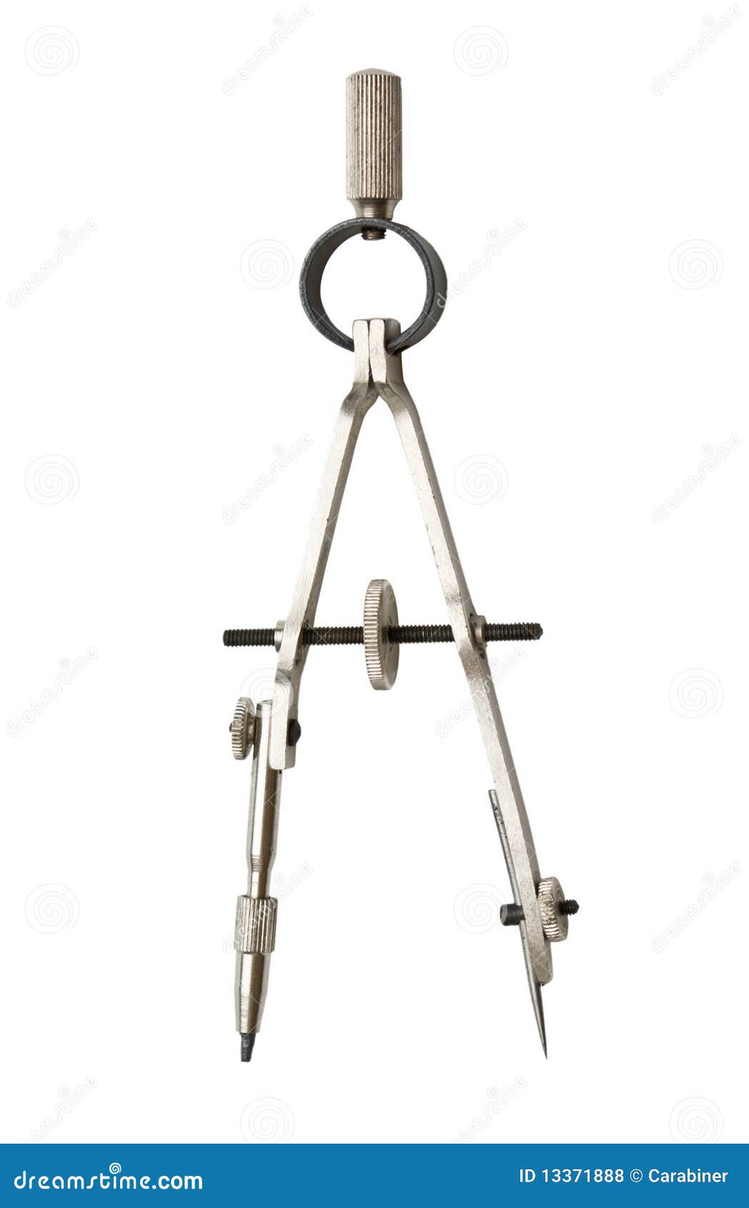 Dessin de compas photo stock. Image du vieux, instrument - 13371888