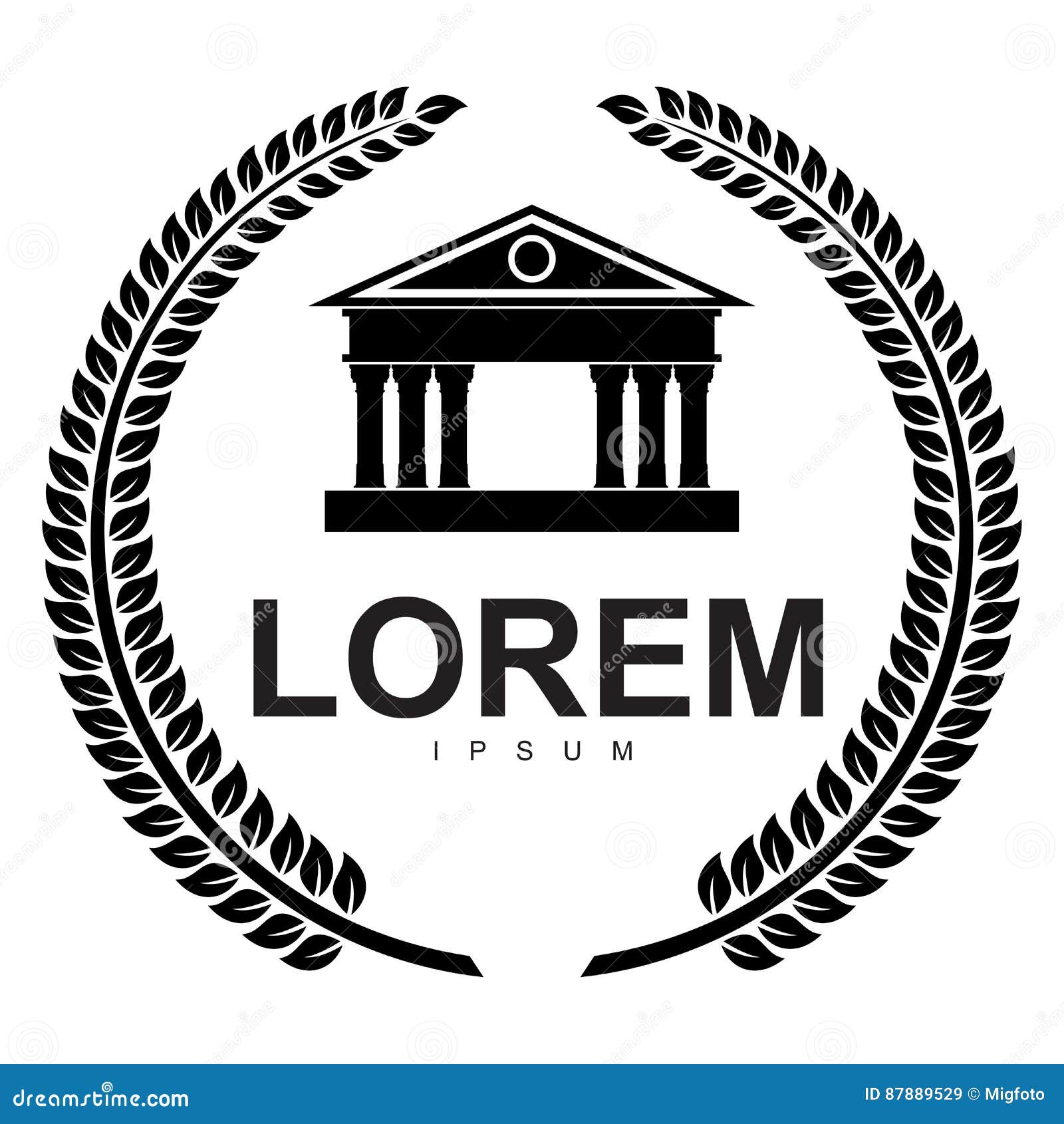 Dessin de logo de vecteur illustration de vecteur. Illustration du ...