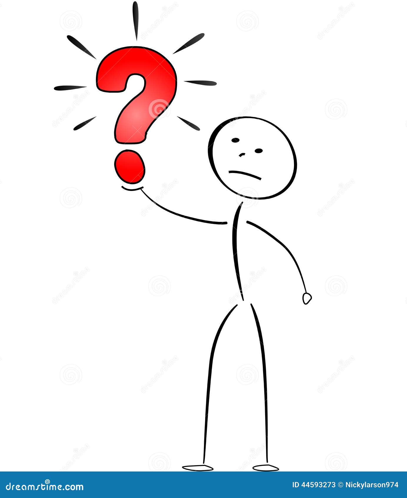 Dessin De Point D'interrogation De Vecteur Illustration de Vecteur ...