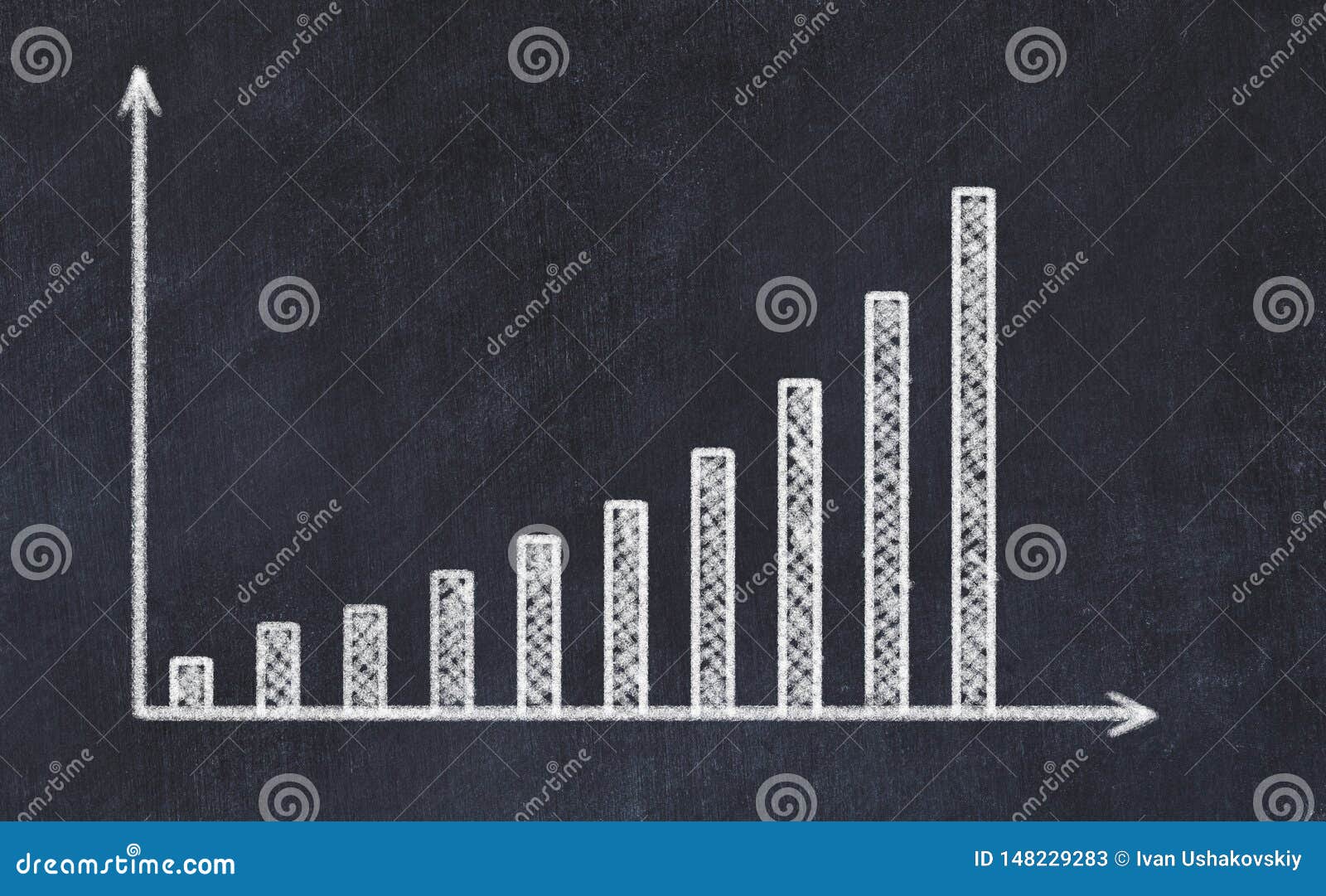 Dessin De Tableau De Graphique Croissant Concept D'affaires ...