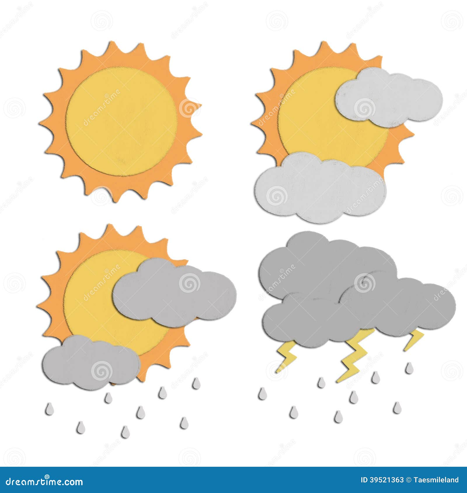 Dessin de temps illustration stock. Illustration du bleu - 39521363