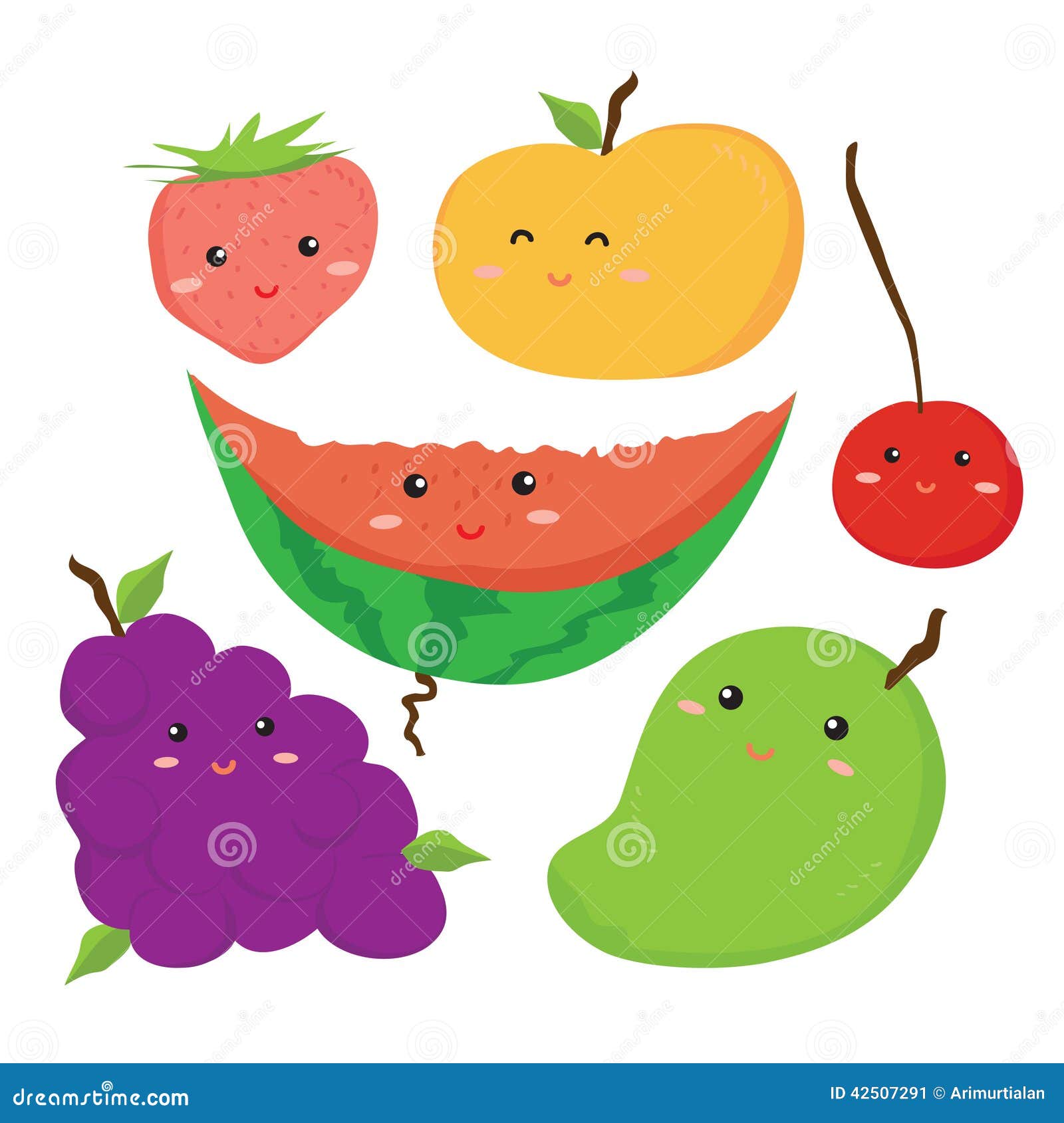 Dessin De Vecteur De Fruits Illustration de Vecteur - Illustration du ...