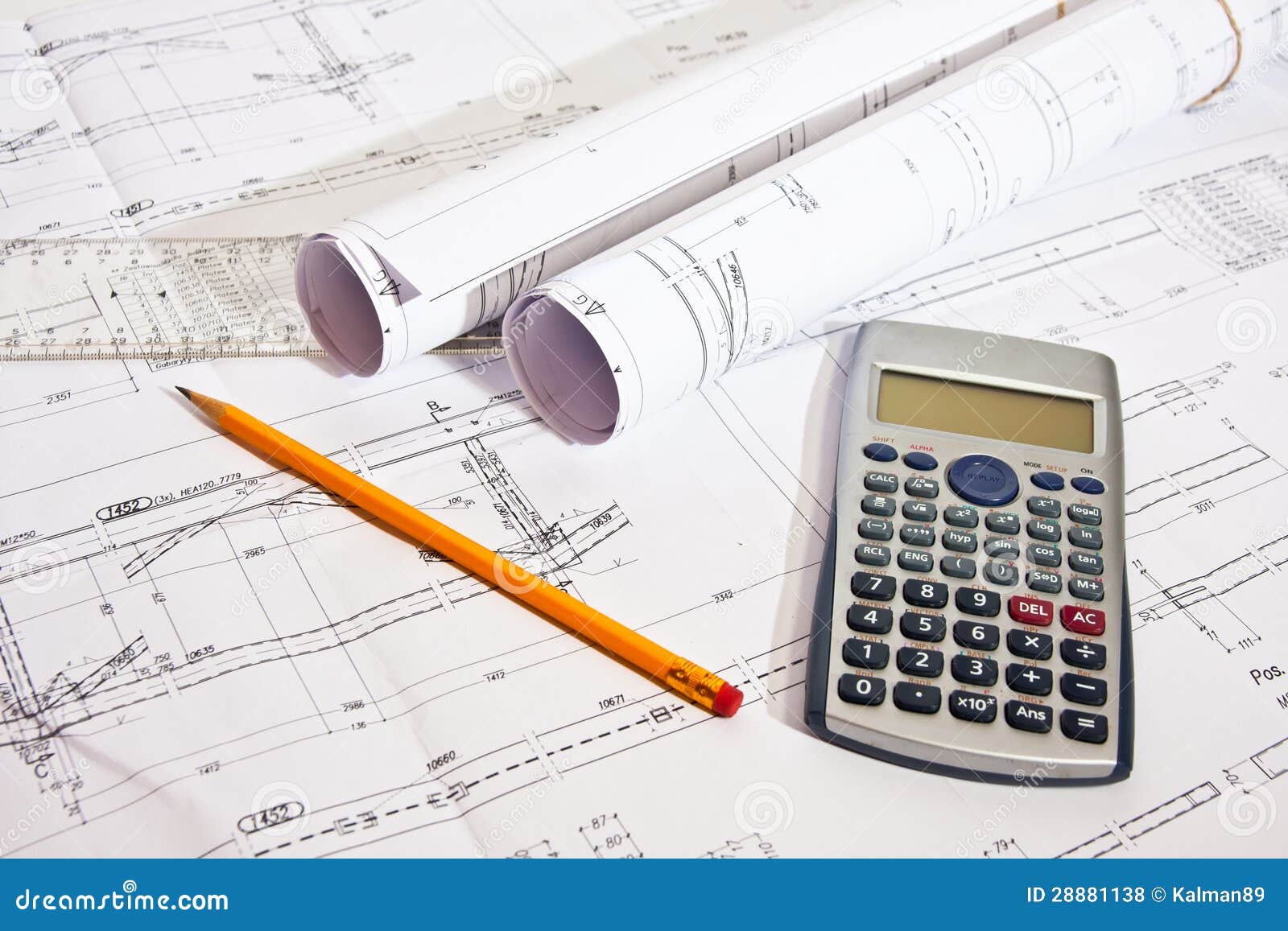 Dessins d'étude photo stock. Image du tableau, constructeur - 28881138