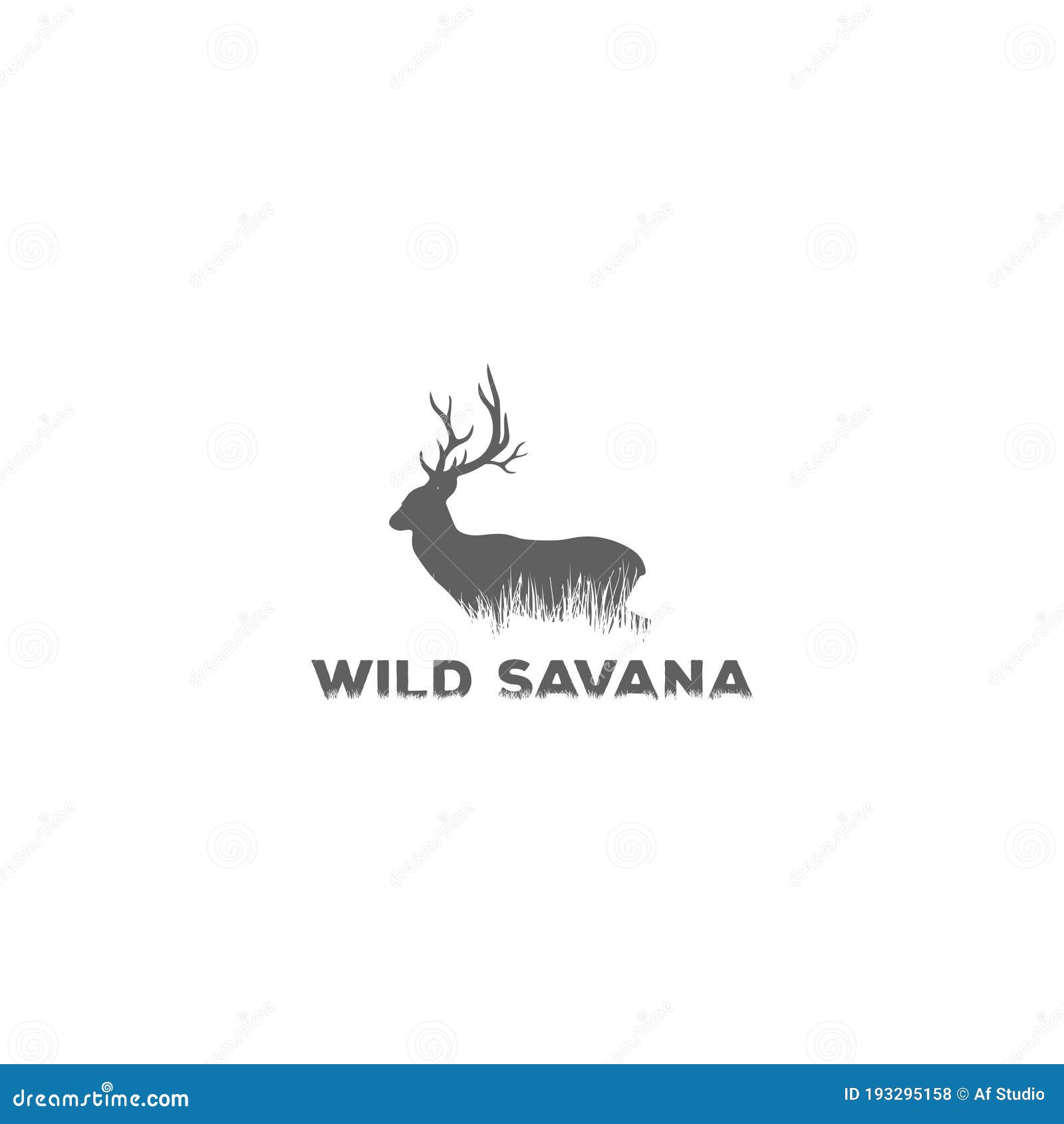 Grassland Logo With Horse And Landscape Vector | CartoonDealer.com ...