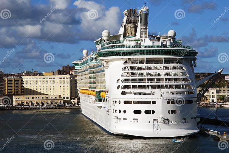 Destination Puerto Rico stock photo. Image of cruise, city - 9369174