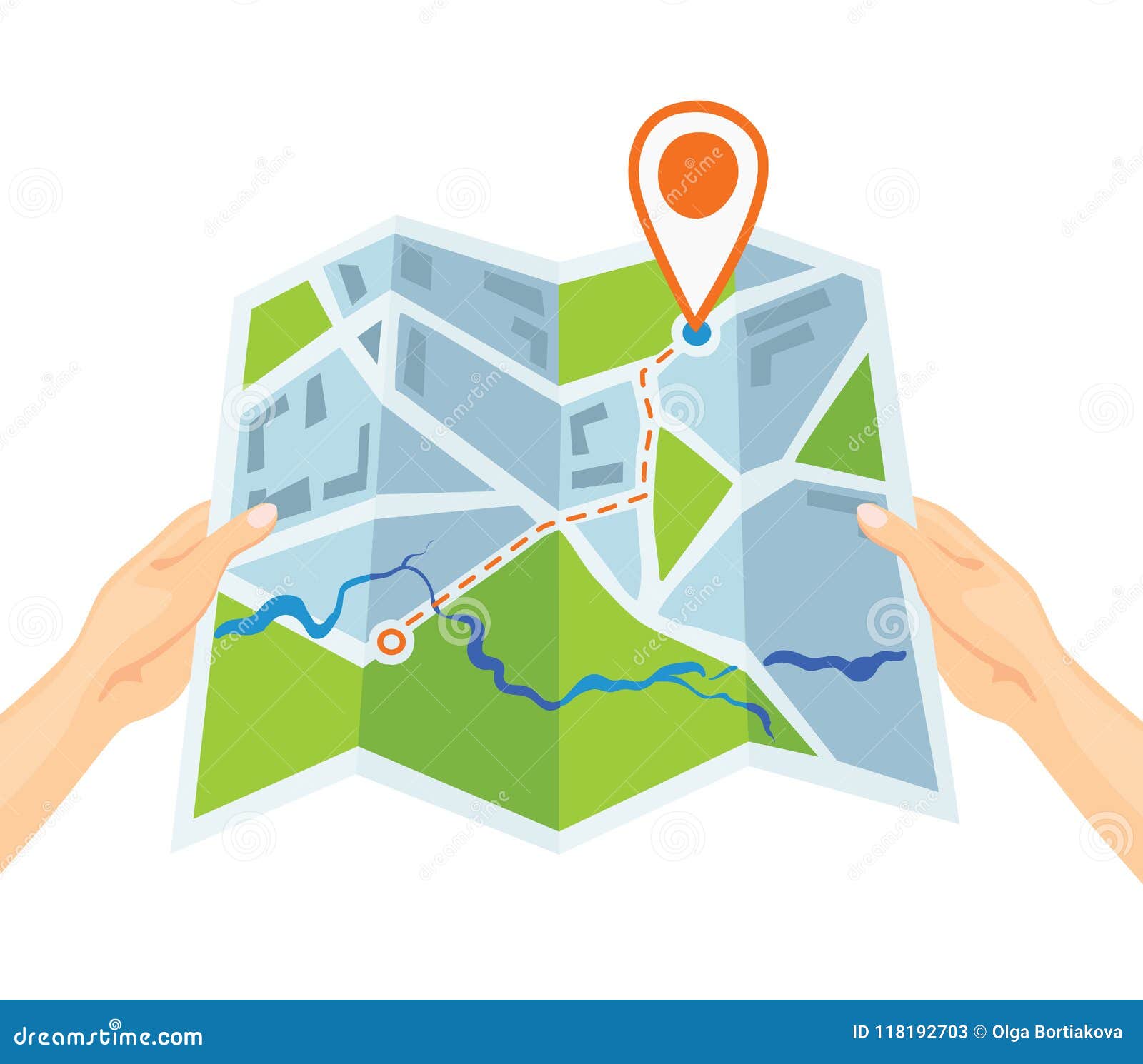 Destination vector concept stock vector. Illustration of flat - 118192703