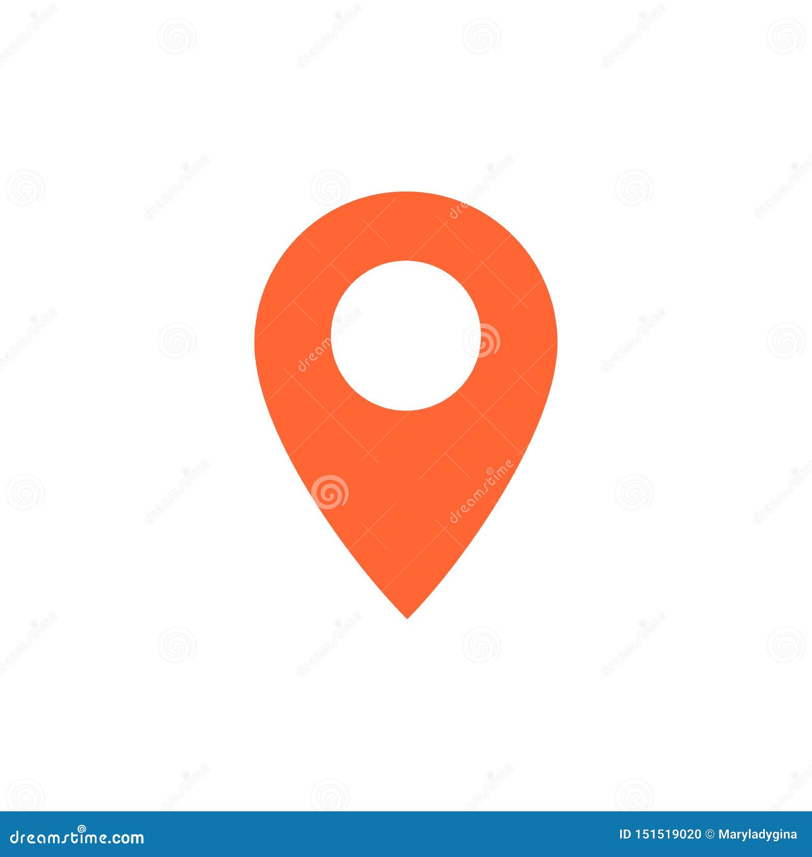 Destination Vector Icon. Map Pointer Icon. Vector Illustration for Web ...