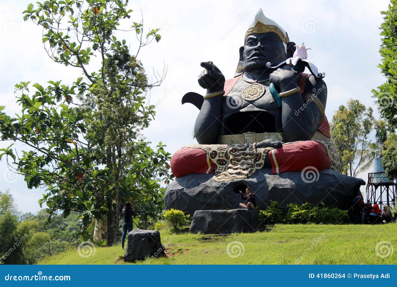 Destinations Semar Sculpture Editorial Stock Image - Image of lakes ...