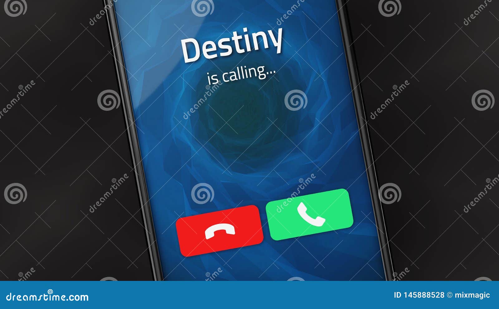 Destiny is Calling stock illustration. Illustration of doom - 145888528