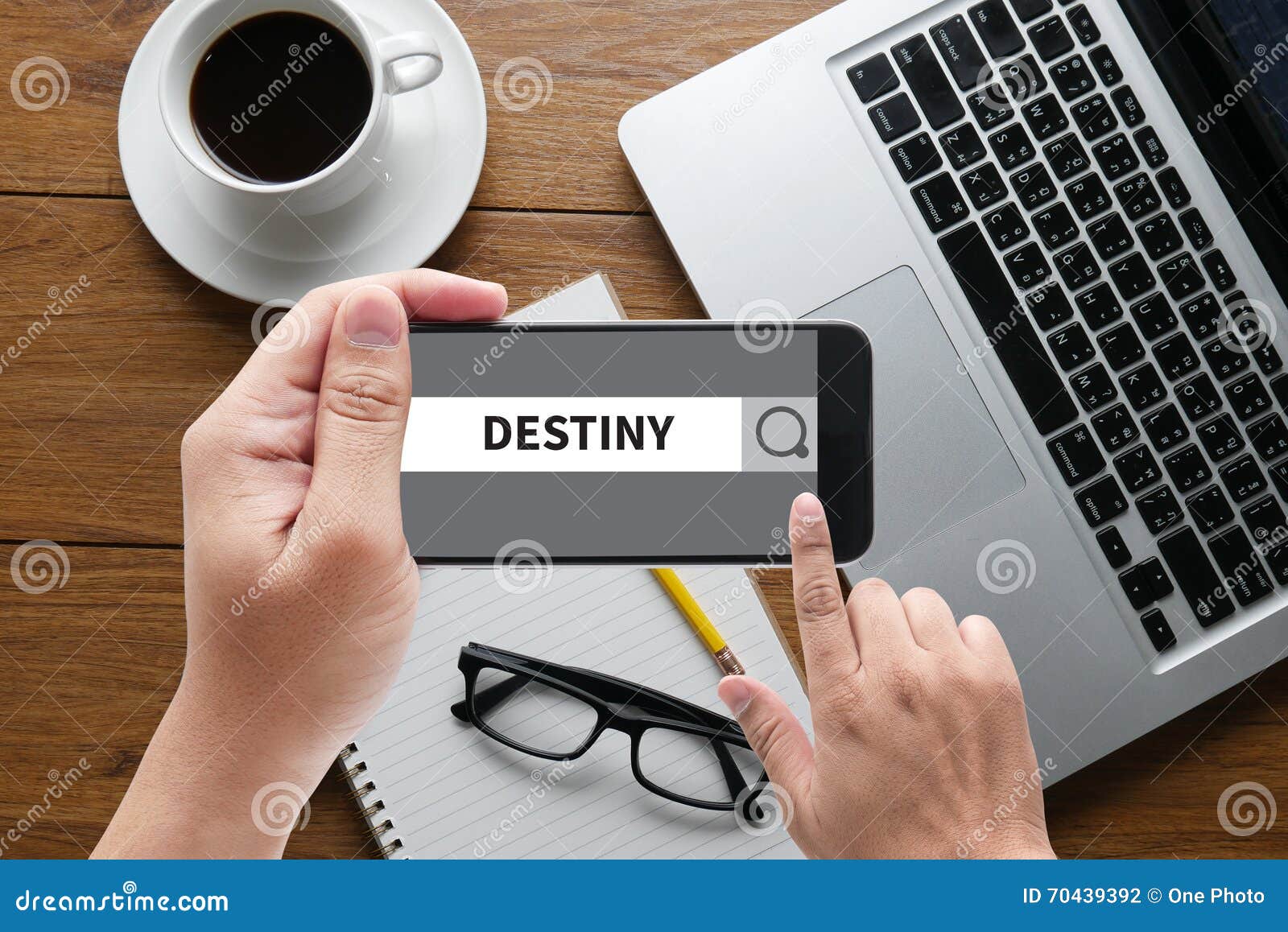 DESTINY CONCEPT stock illustration. Illustration of blue - 70439392