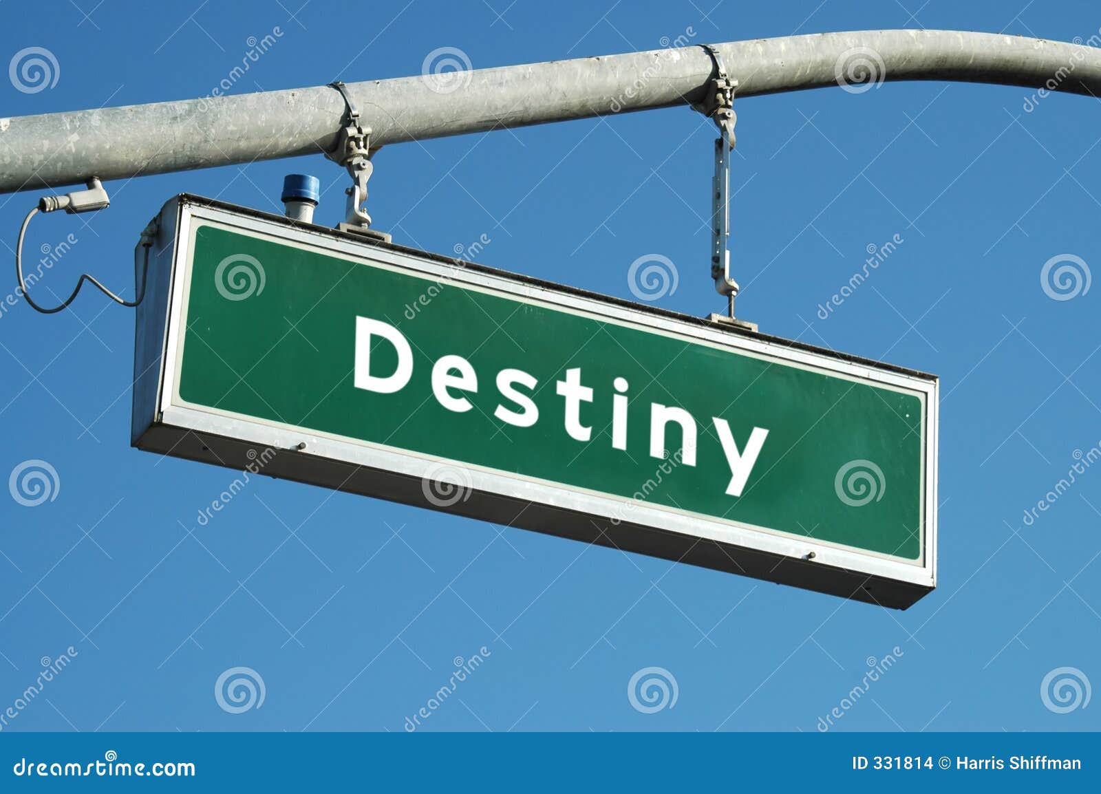 Destiny sign stock photo. Image of street, pole, preordained - 331814
