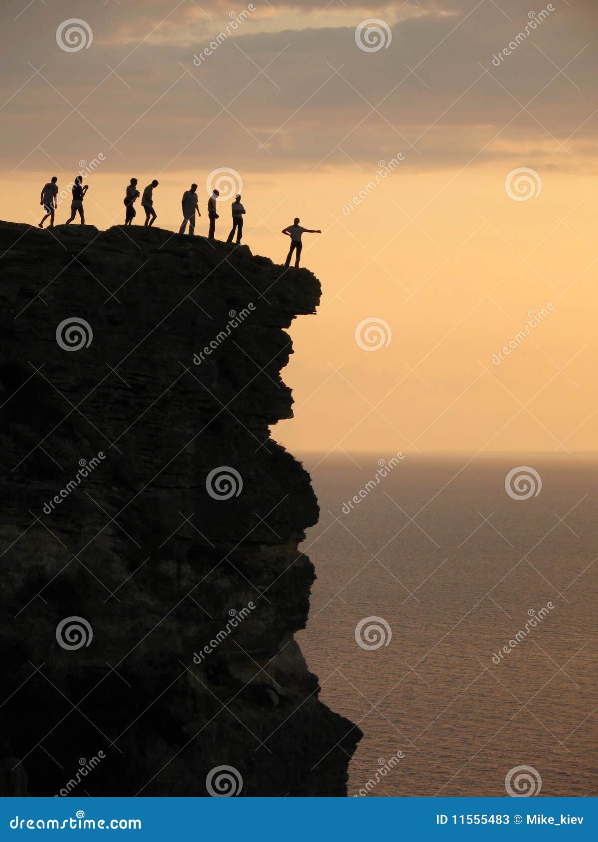 Destiny way stock image. Image of fatality, human, cliff - 11555483