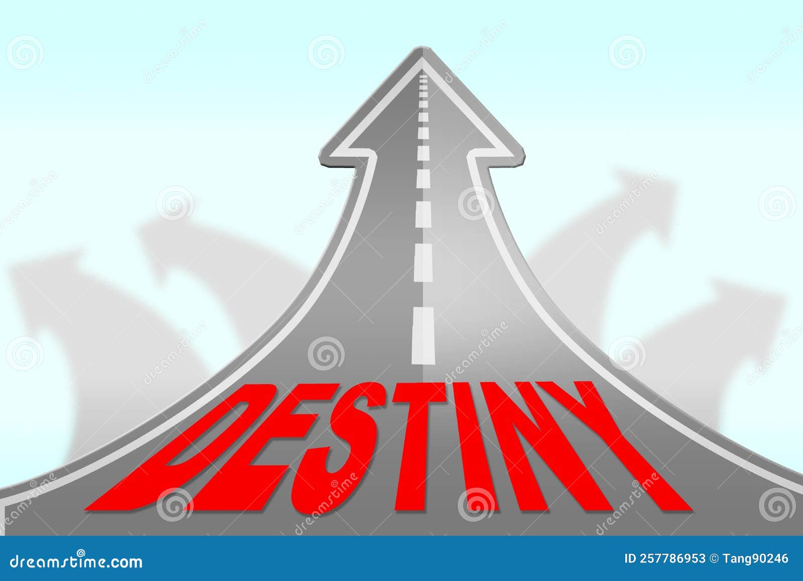 Destiny Word On White Royalty-Free Stock Photography | CartoonDealer ...