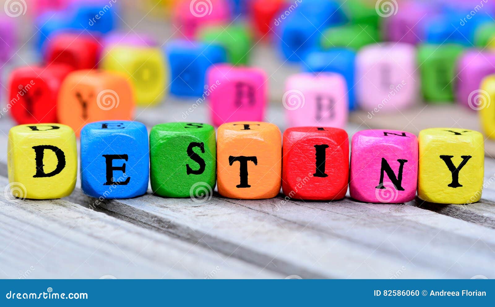 Destiny word on table stock photo. Image of business - 82586060