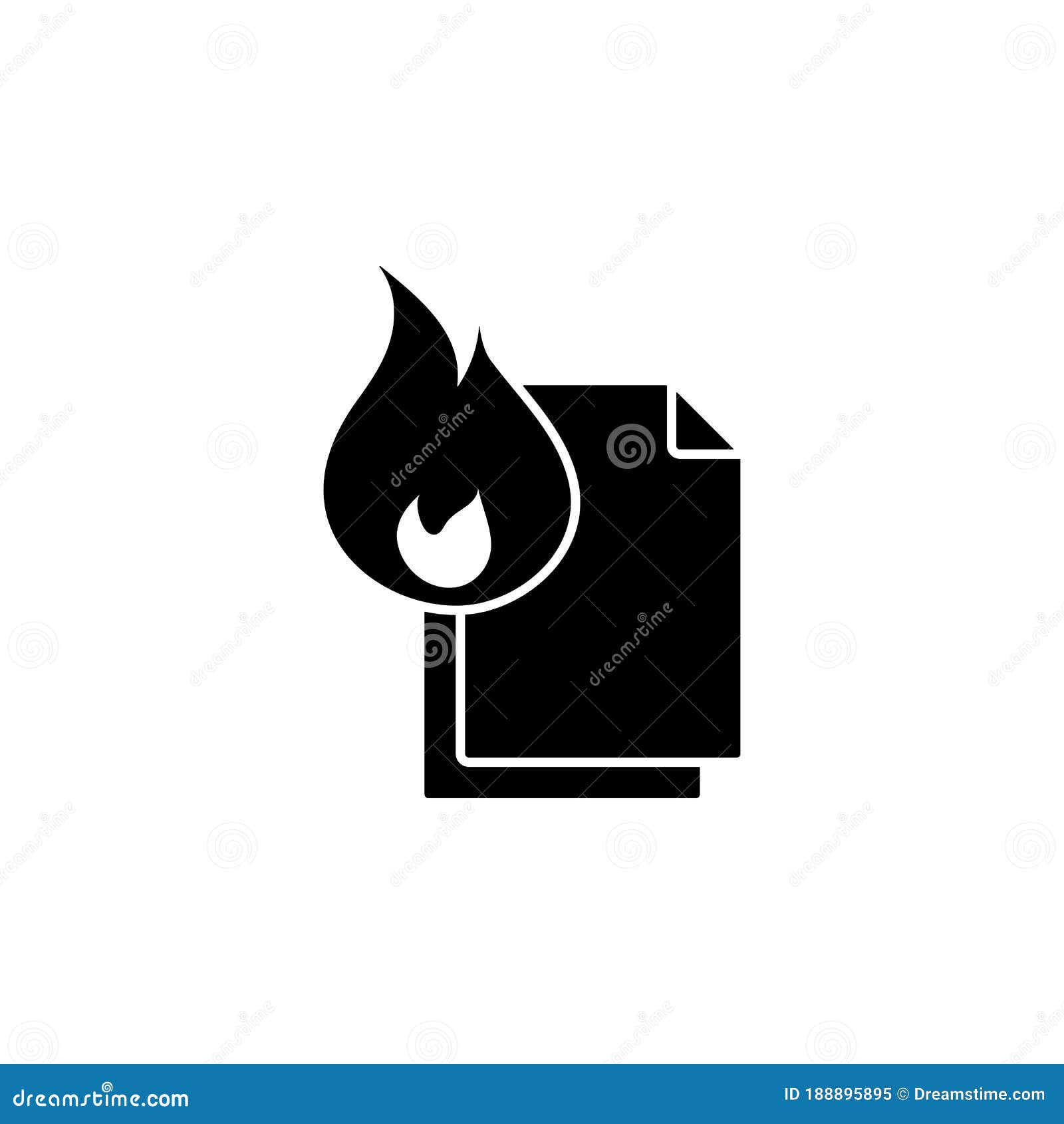 Destroy File Documents Icon. Element of Cybersecurity Icon for Mobile ...