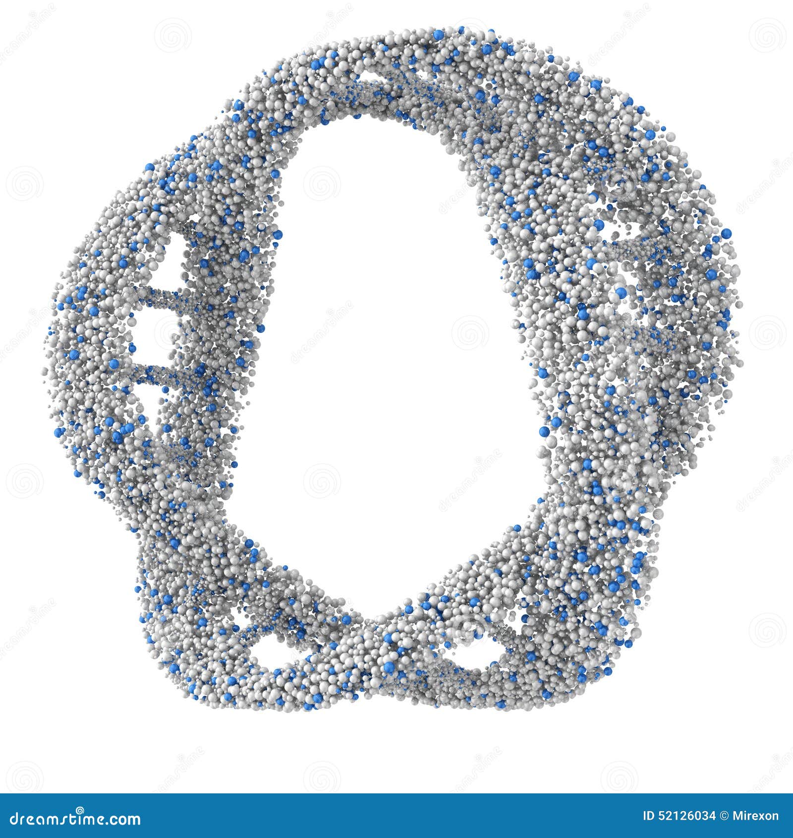 Destroy the Structure DNA Molecules in Form of Stock Illustration ...