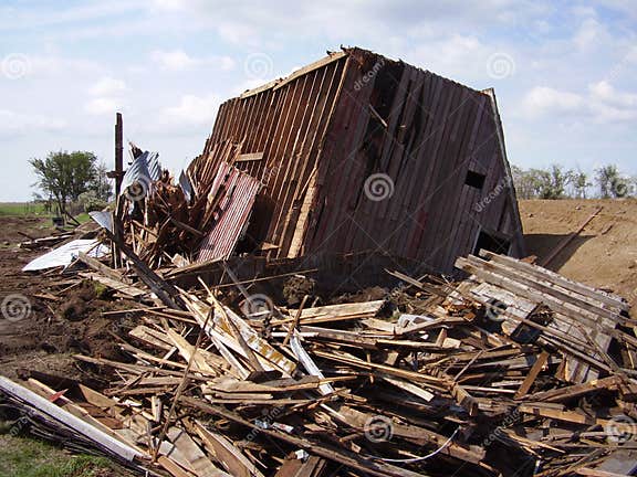 Destroyed barn stock photo. Image of destroyed, ruined - 1422438