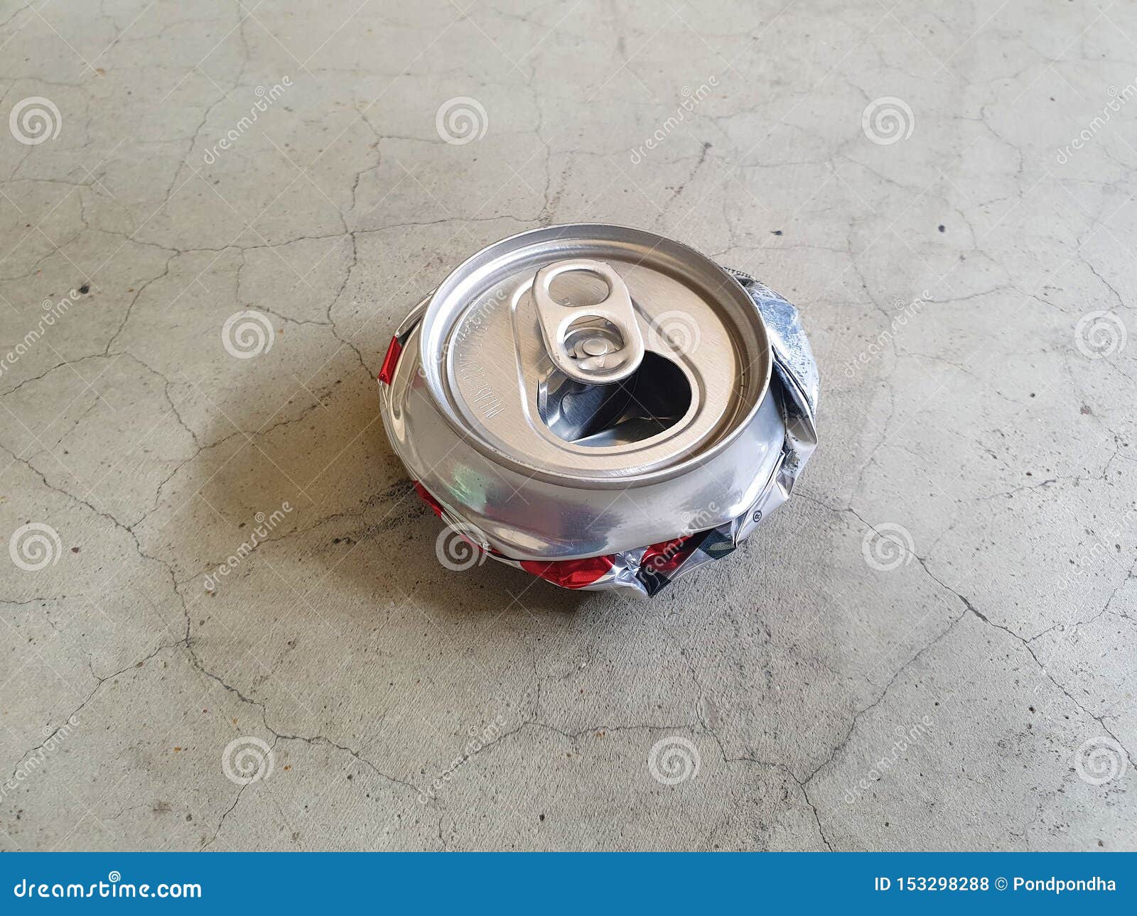 Destroy Can for Reduce Space To Put in Garbage 10 Stock Photo - Image ...