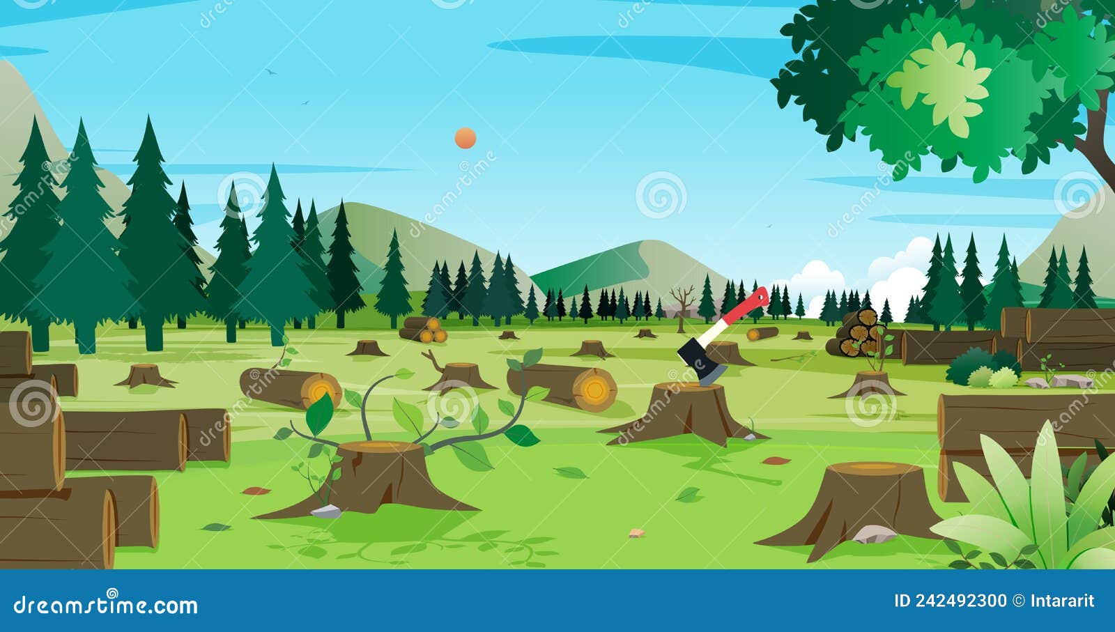 Destroyed Forests Stock Illustrations – 47 Destroyed Forests Stock ...