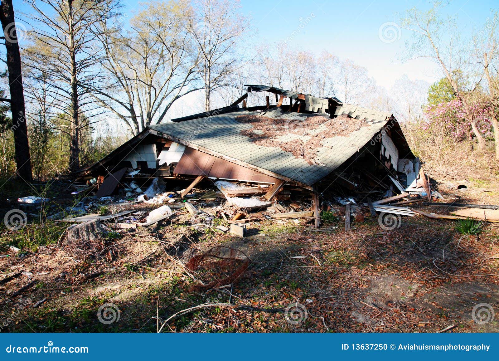 Destroyed House stock photo. Image of destroy, mississippi - 13637250