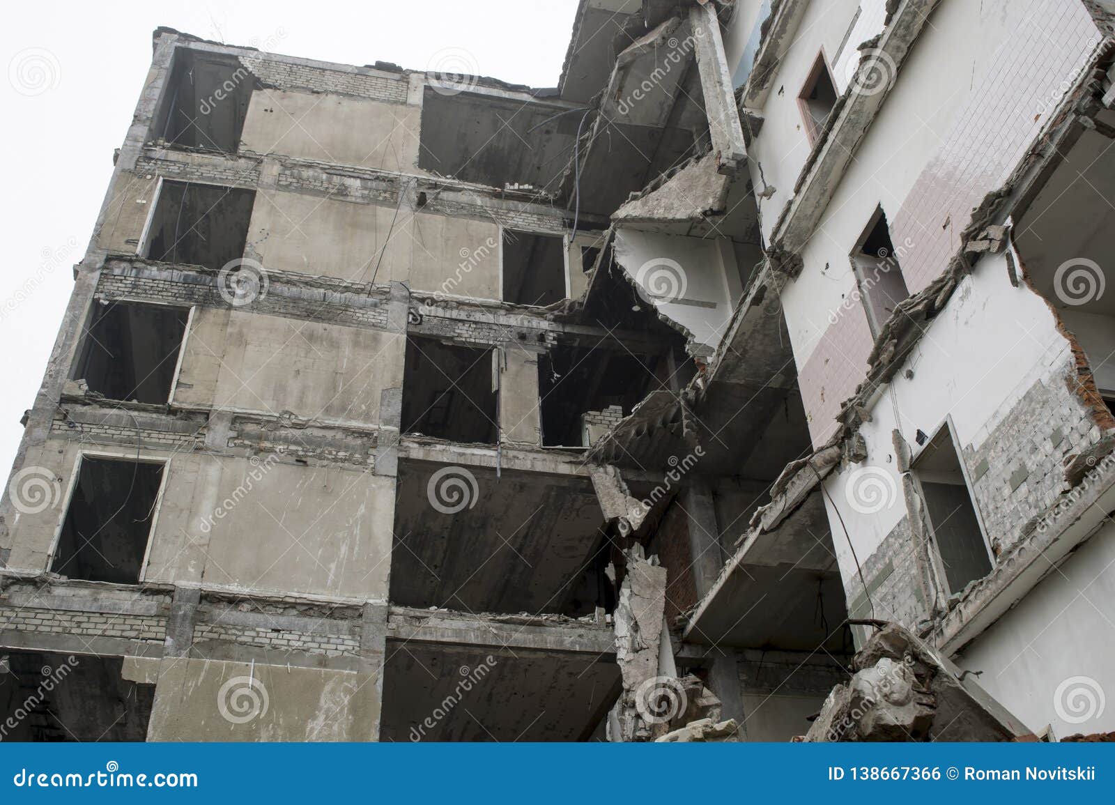 Building Explosion Aftermath