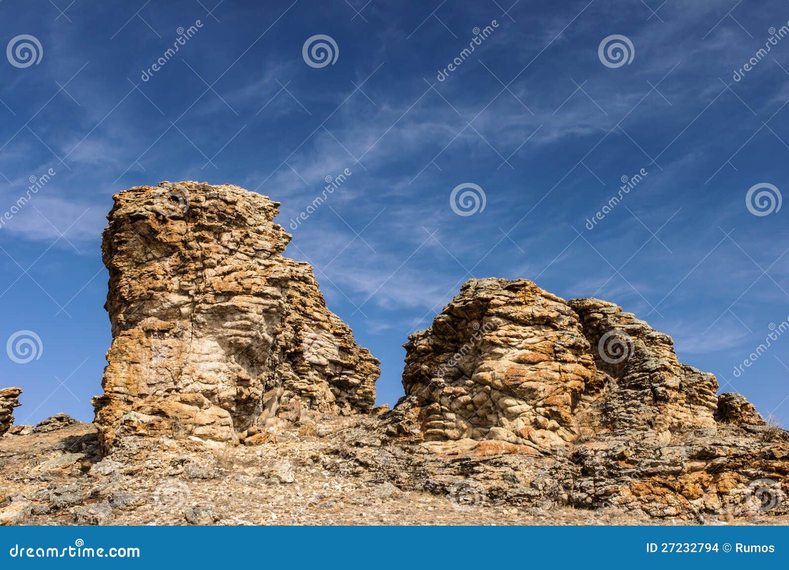 The destroyed rock stock photo. Image of nature, mountain - 27232794