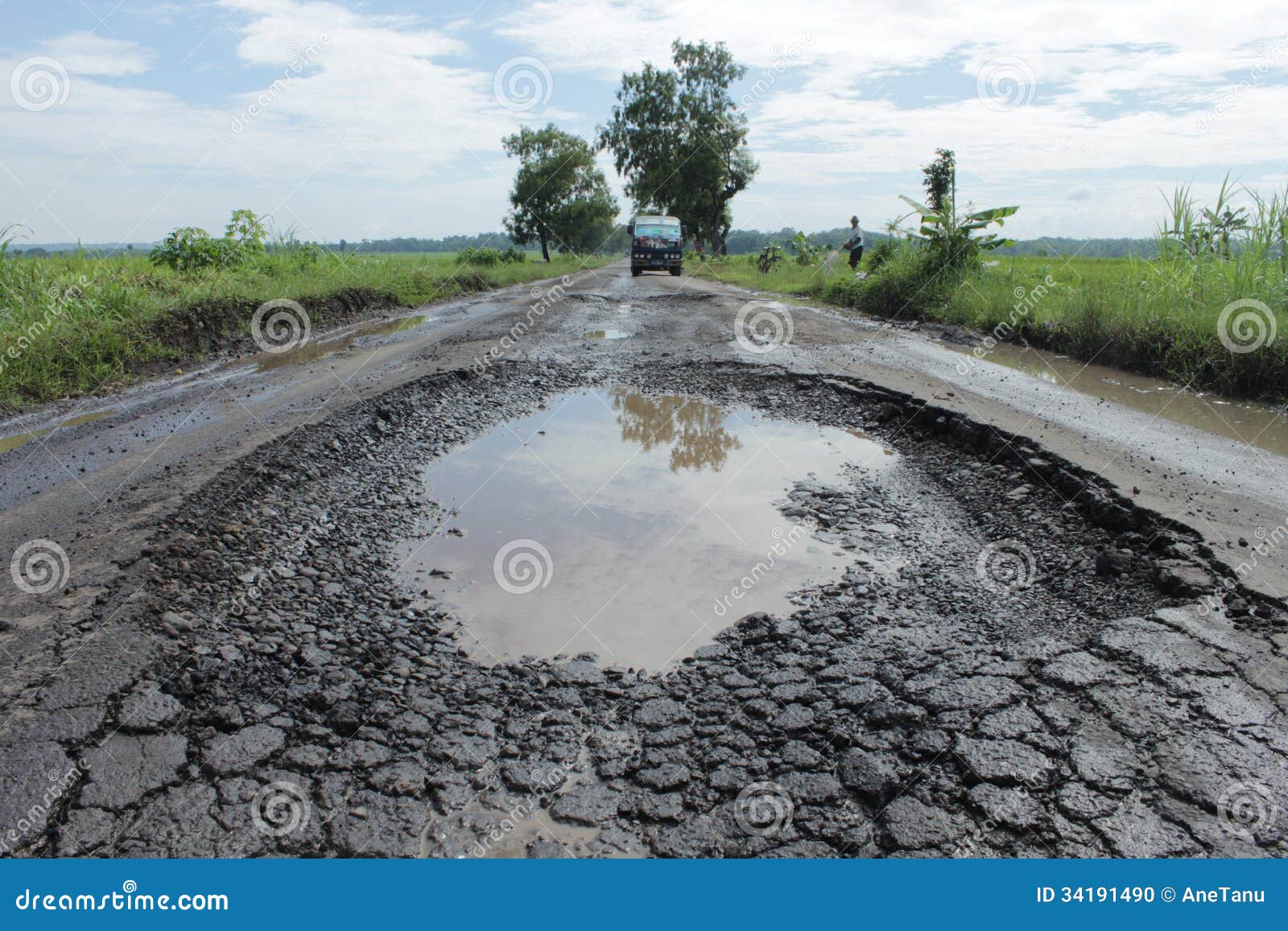 Destroyed street editorial image. Image of black, construction - 34191490