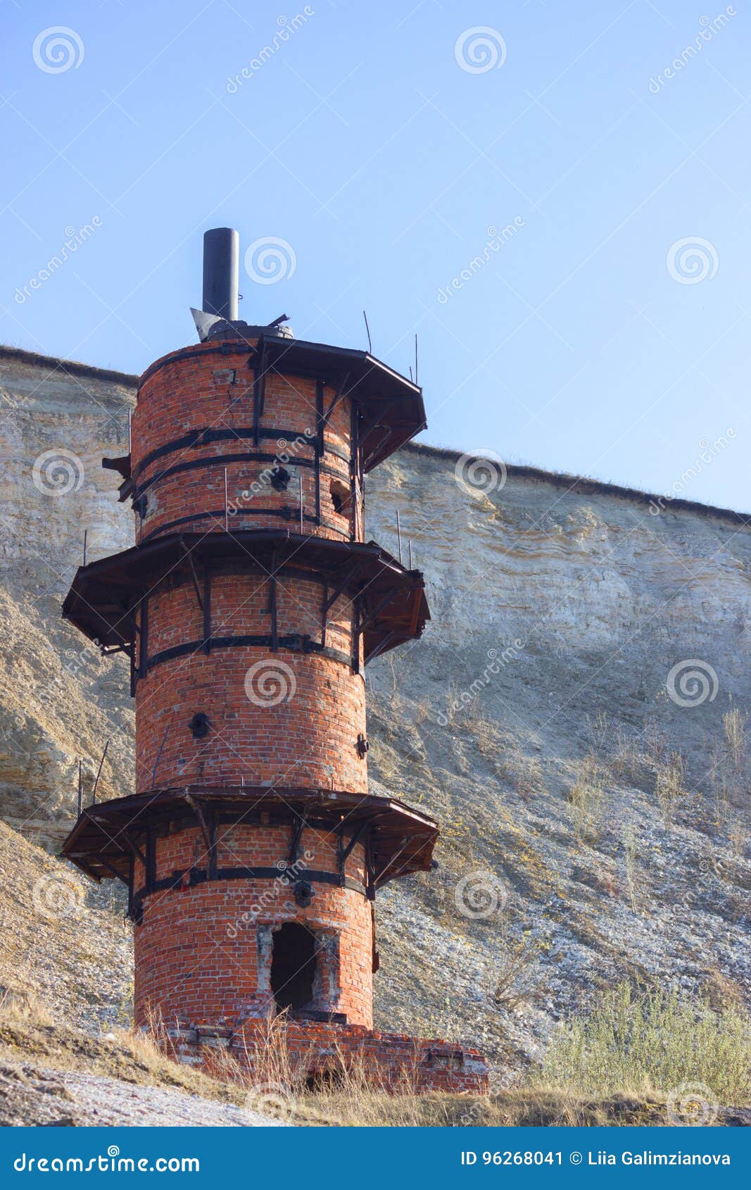 Destroyed a Two-story Brick Building Stock Image - Image of house, pile ...