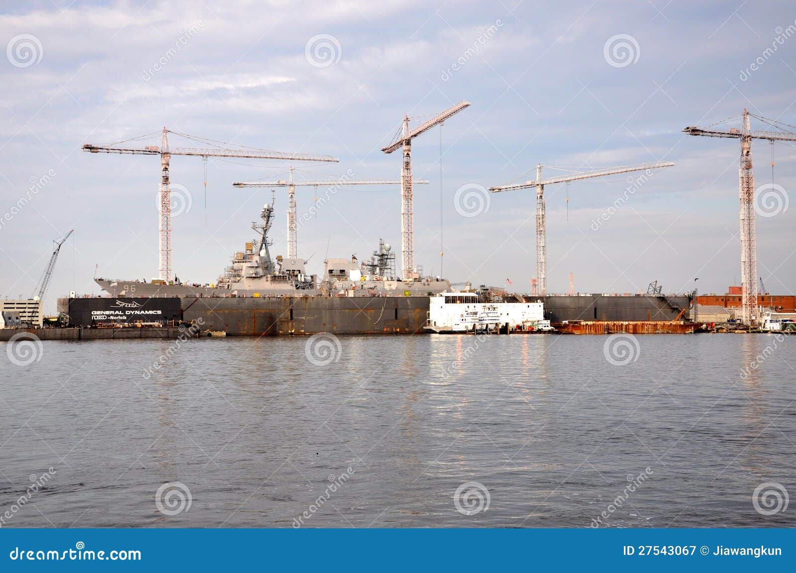 Destroyer in Naval Station Norfolk, Virginia Editorial Photography ...