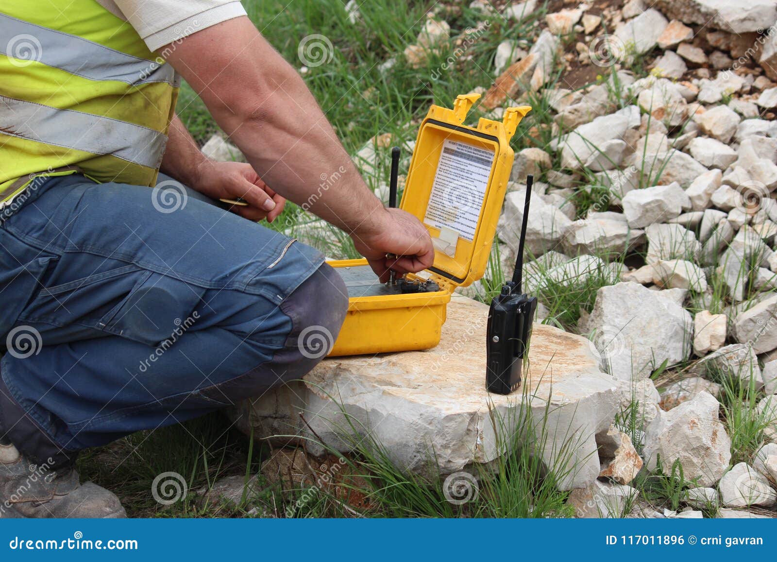 Destroying Dangerous Explosives Stock Photo - Image of bomber ...