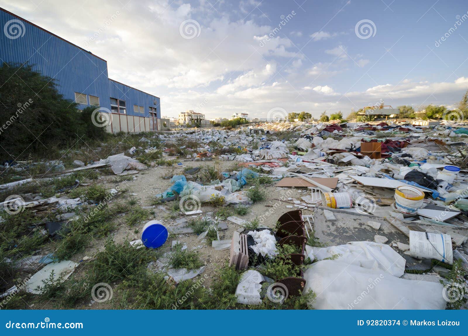 Destroying the environment stock photo. Image of green - 92820374