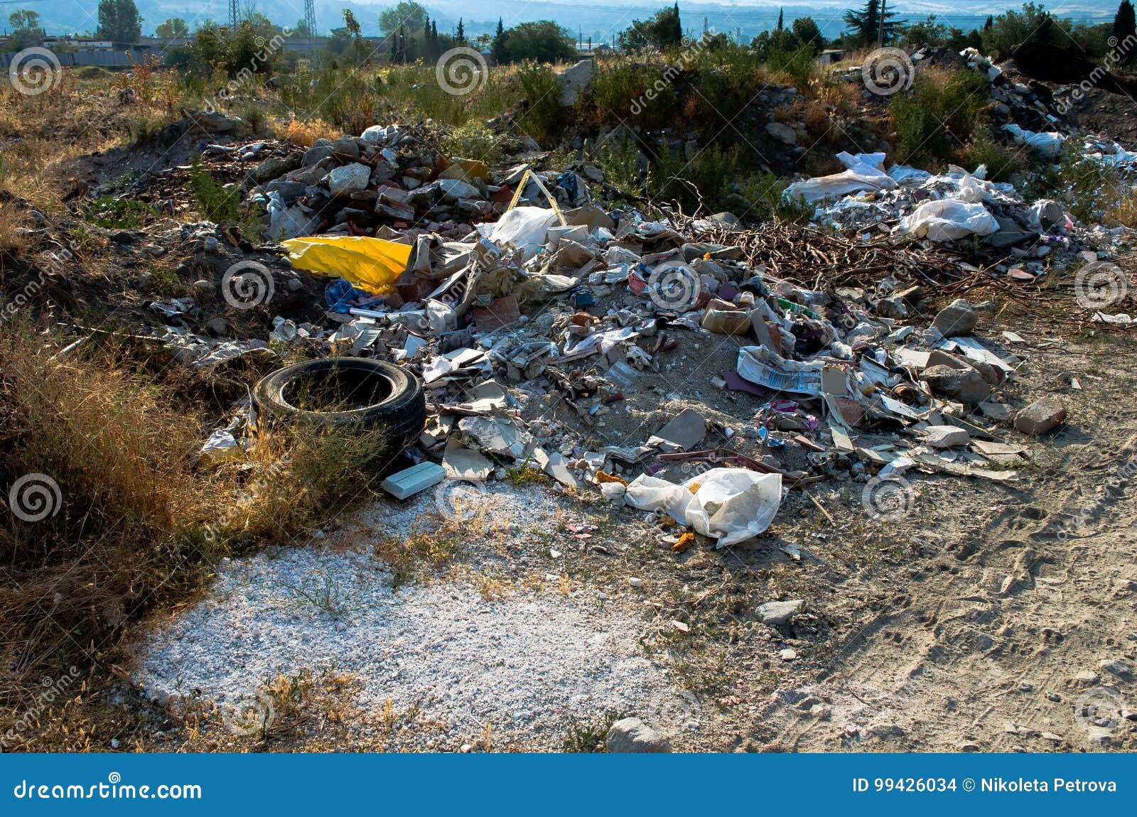 Destroying the environment stock photo. Image of business - 99426034