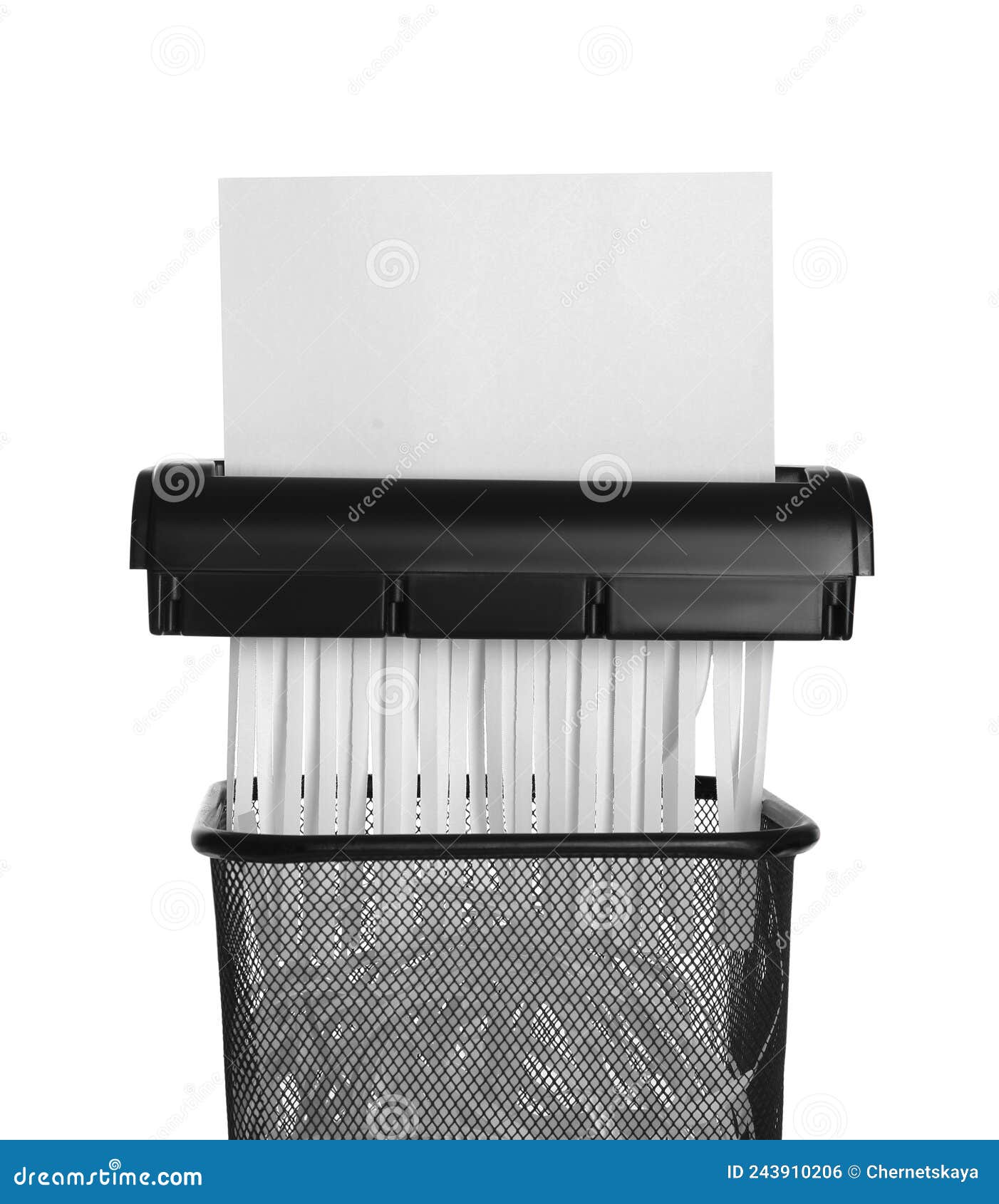 Destroying Paper With Shredders On White Background, Collage. Banner ...