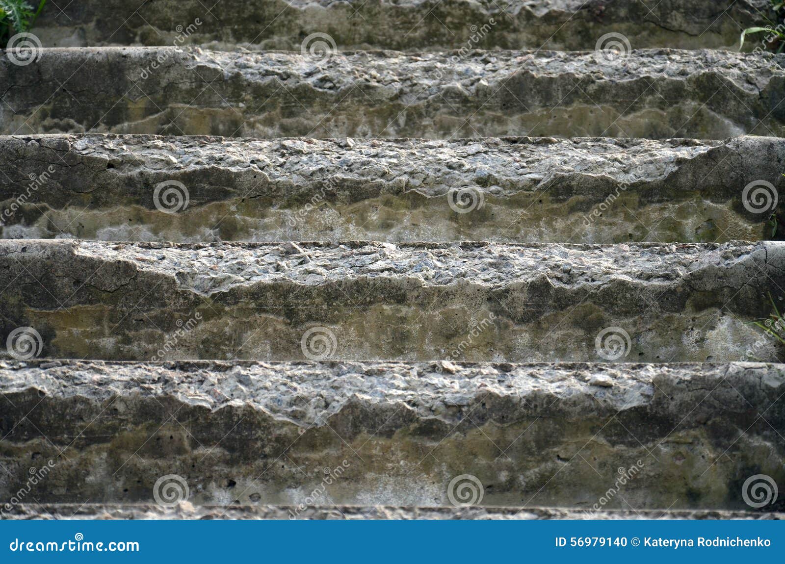 Destroys Staircase with Stone Steps Stock Photo - Image of frame, white ...