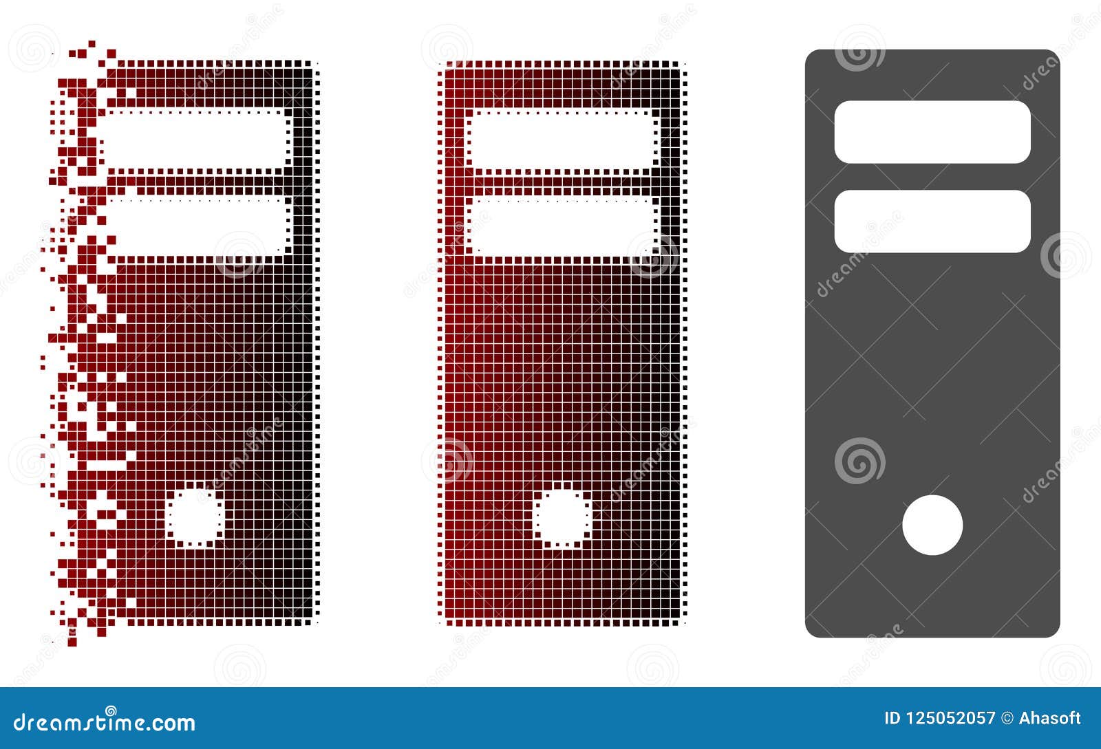 Mainframe Icon Vector From Computers And Network Collection. Thin Line ...