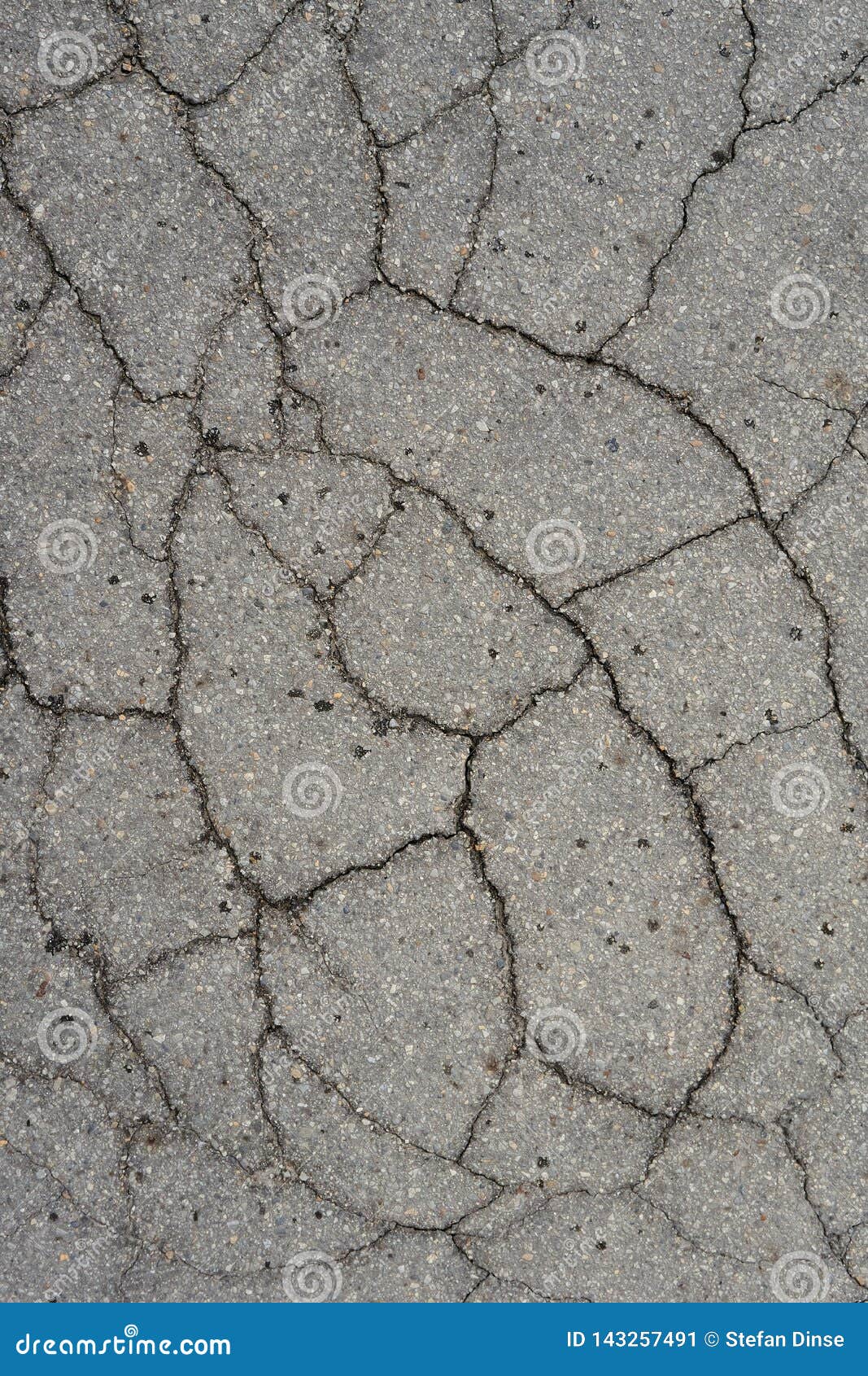 Destructed Tar Road in a Town Stock Image - Image of cube, cobble ...