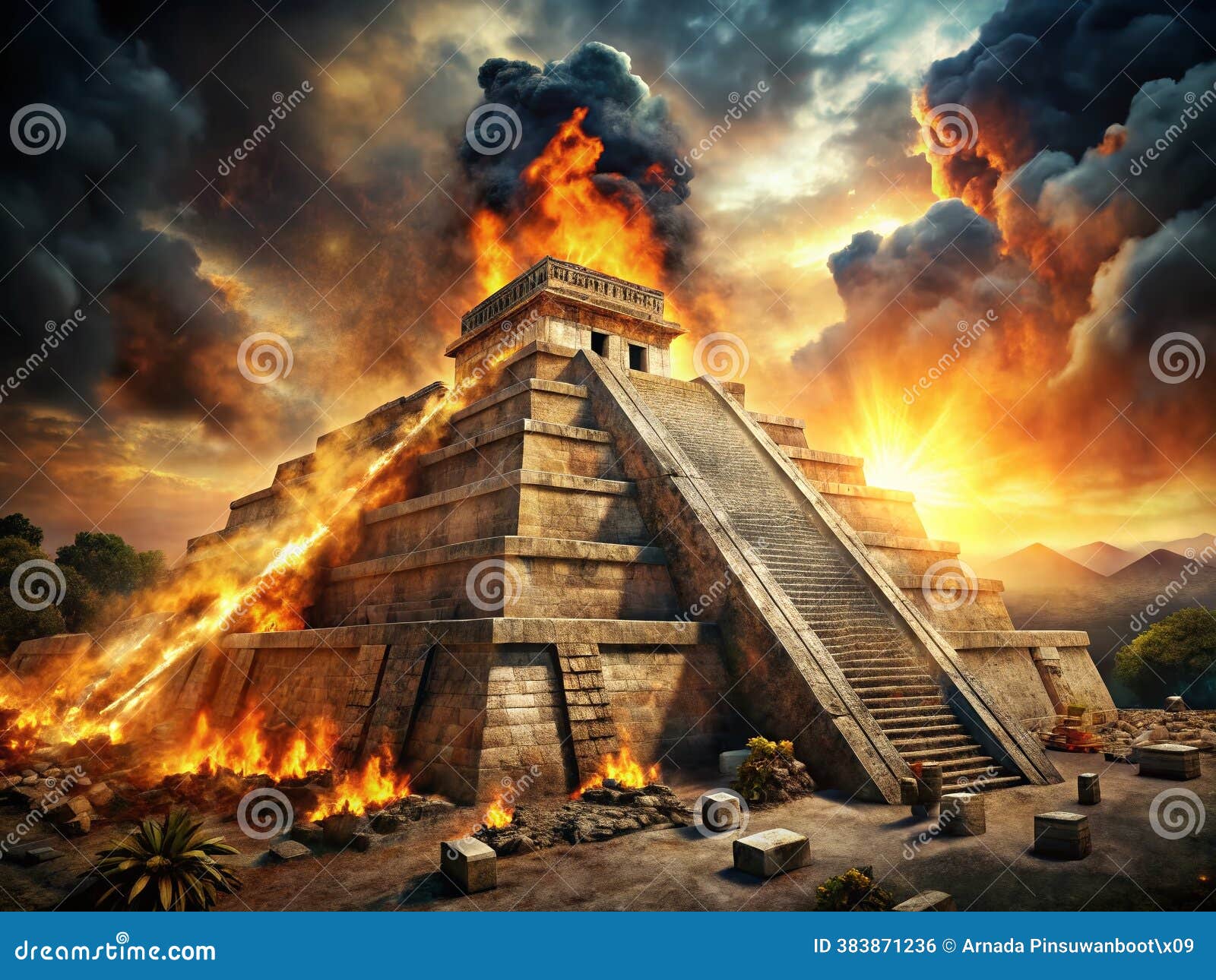 Spanish Conquest Of The Aztec. Spanish Colonization Of The Americas ...