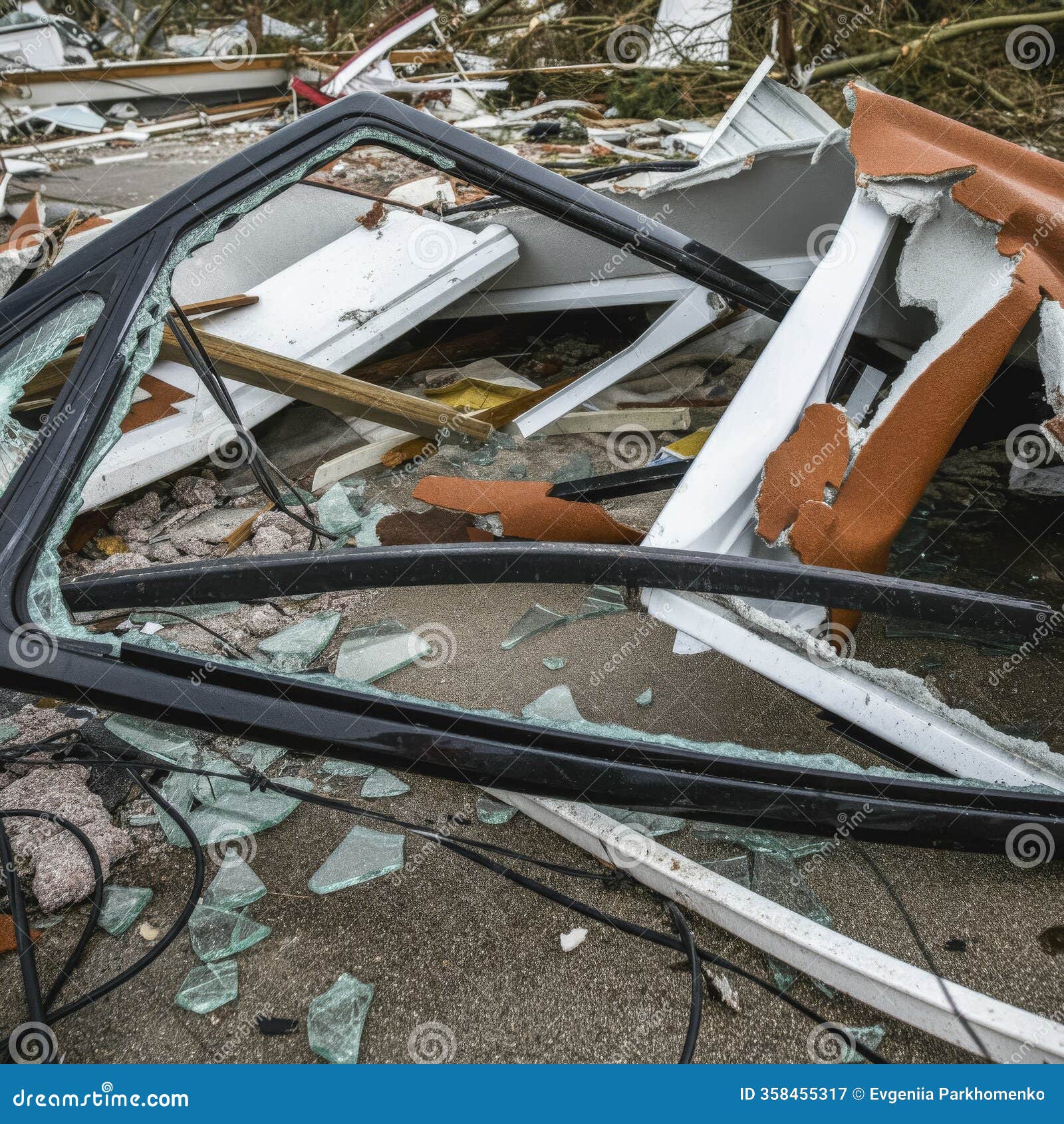 Destruction and Debris: Aftermath of a Natural Disaster Featuring ...