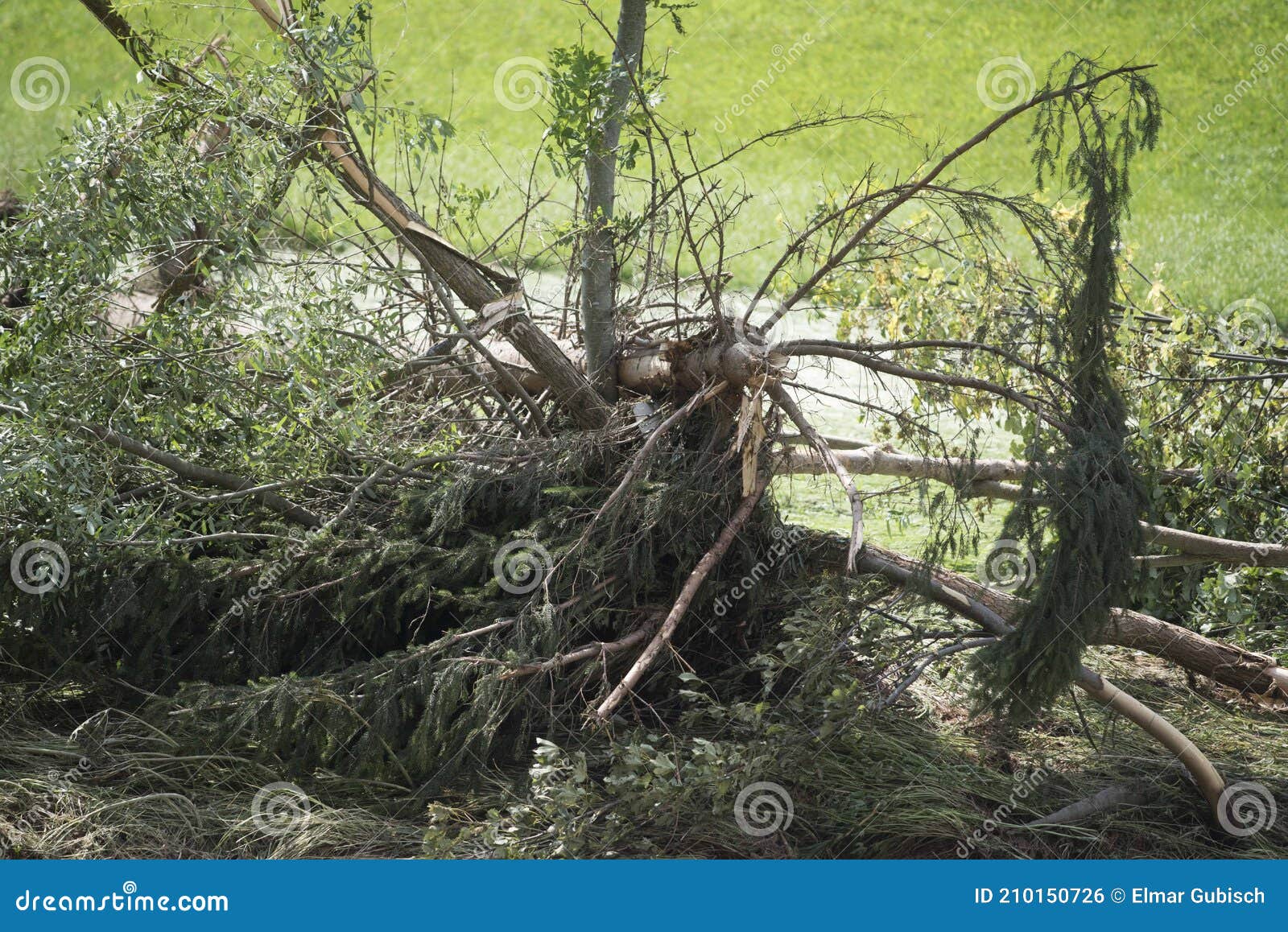 Destruction and Devastation Caused by Floods Stock Photo - Image of ...