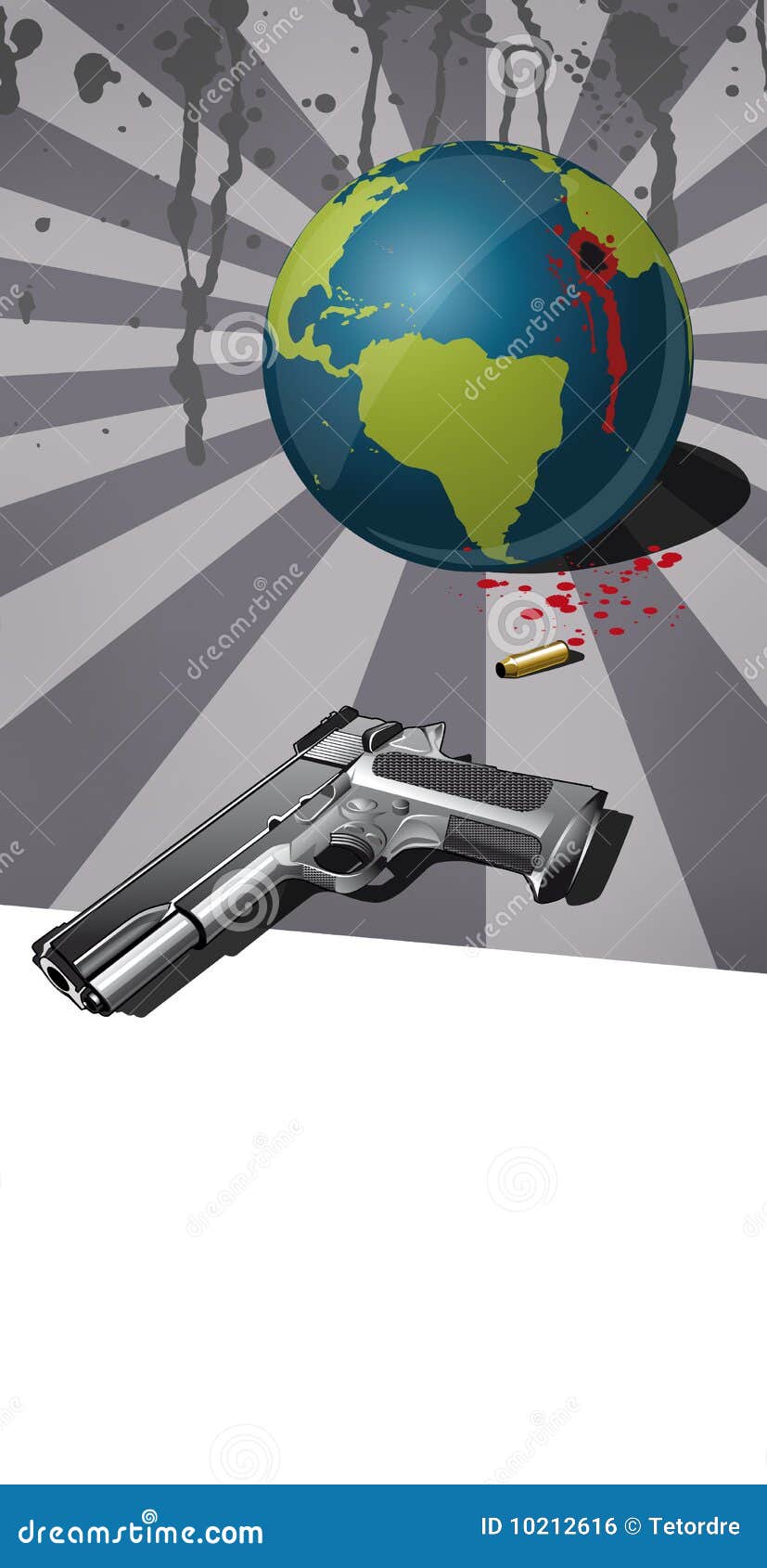 The Destruction of the Earth Stock Illustration - Illustration of rare ...