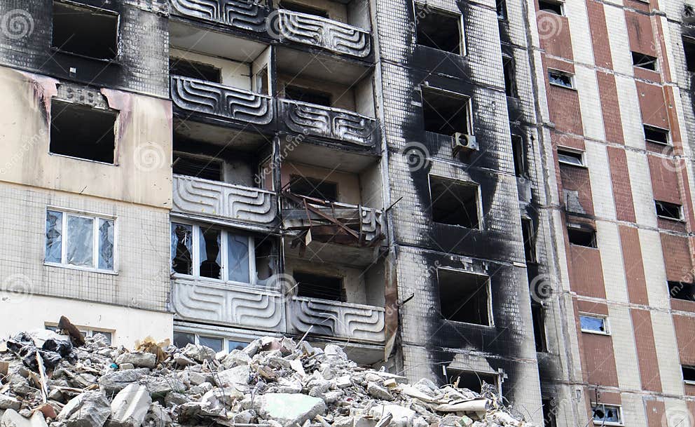The Destruction of a Multi-storey Building after Being Hit by an ...