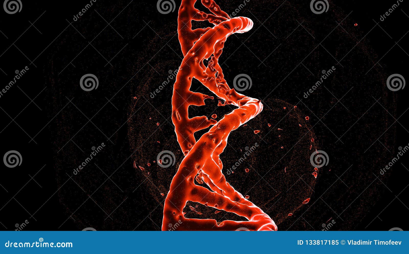 Red Dna Wallpaper