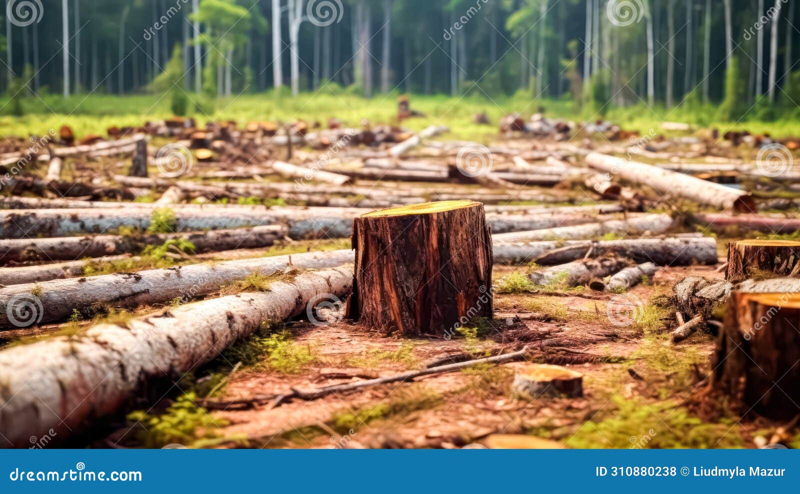 Destruction of Tropical Forests Environmental Problem of Deforestation ...