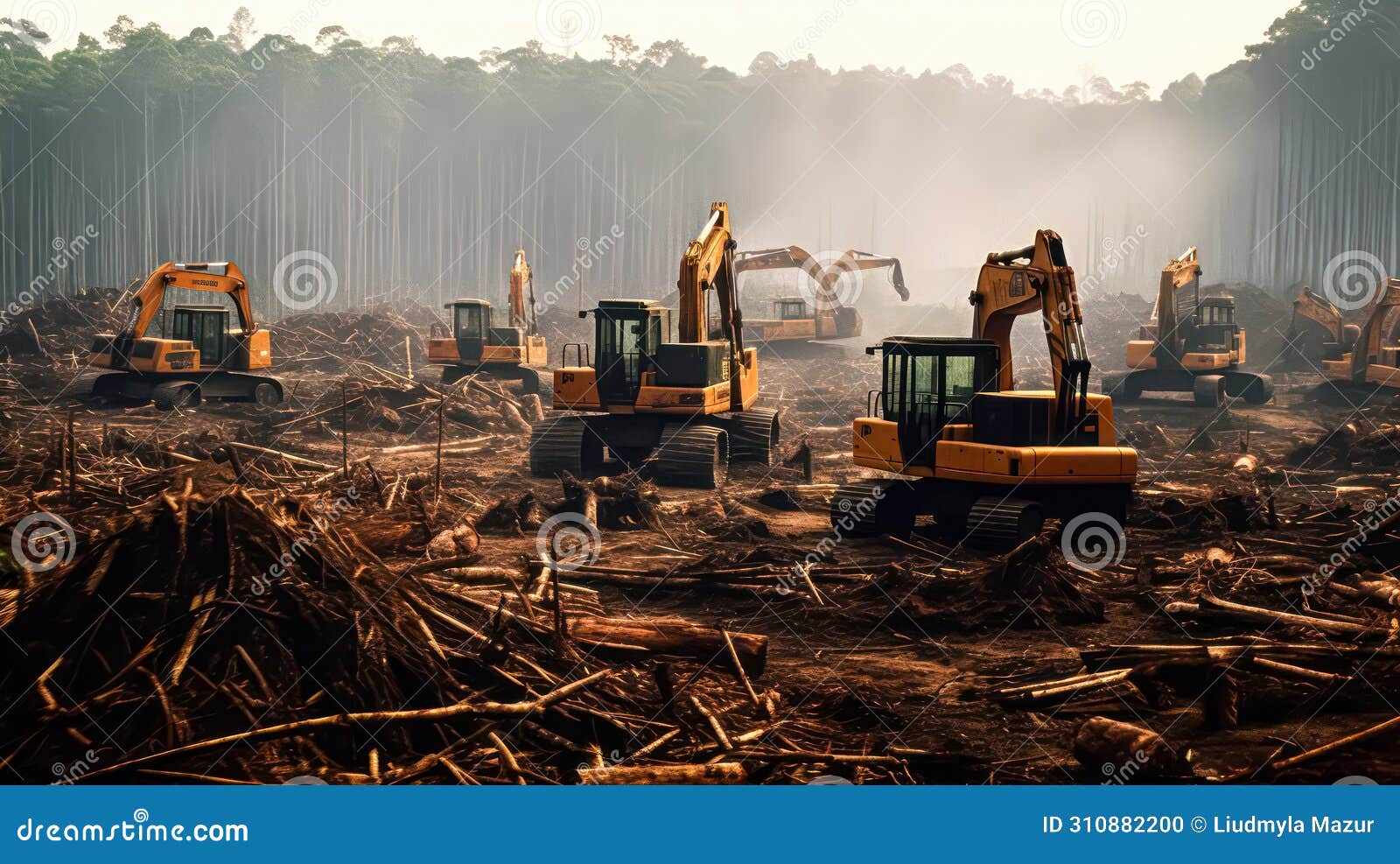 Destruction of Tropical Forests Environmental Problem of Deforestation ...