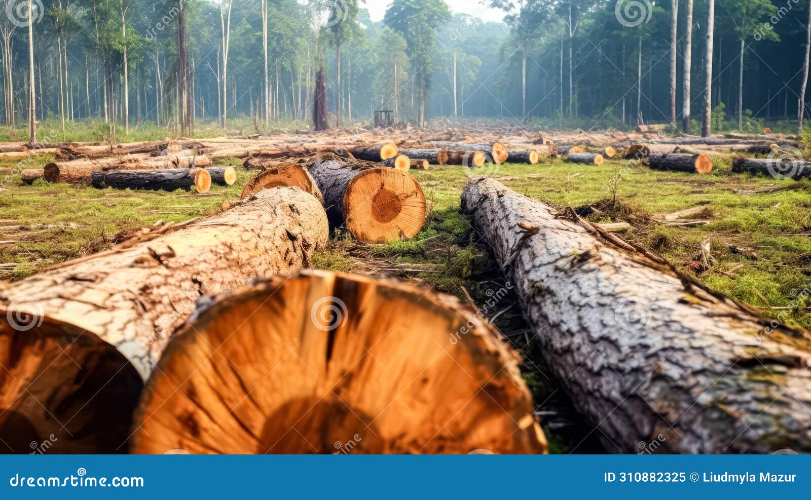 Destruction of Tropical Forests Environmental Problem of Deforestation ...