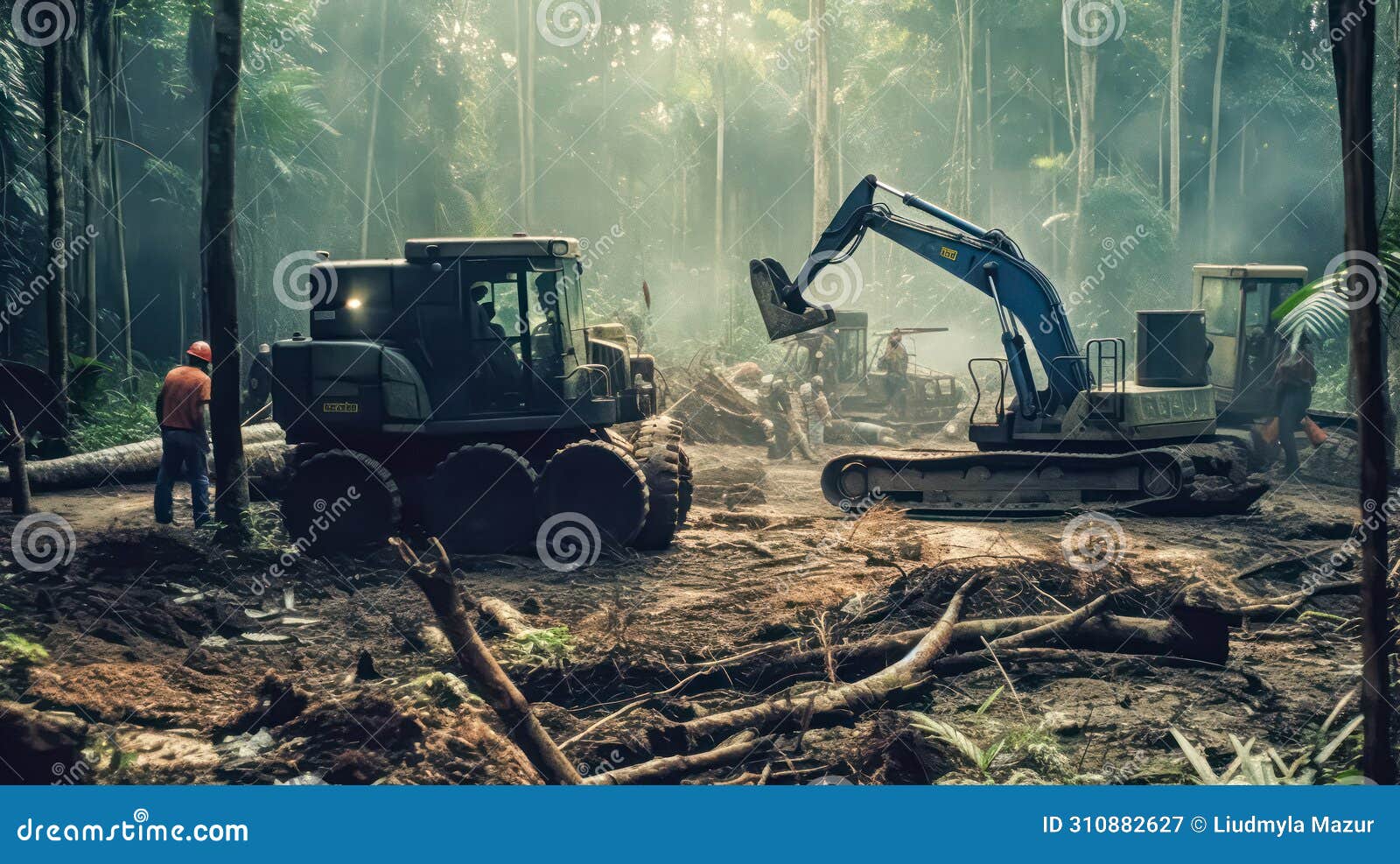 Destruction of Tropical Forests Environmental Problem of Deforestation ...