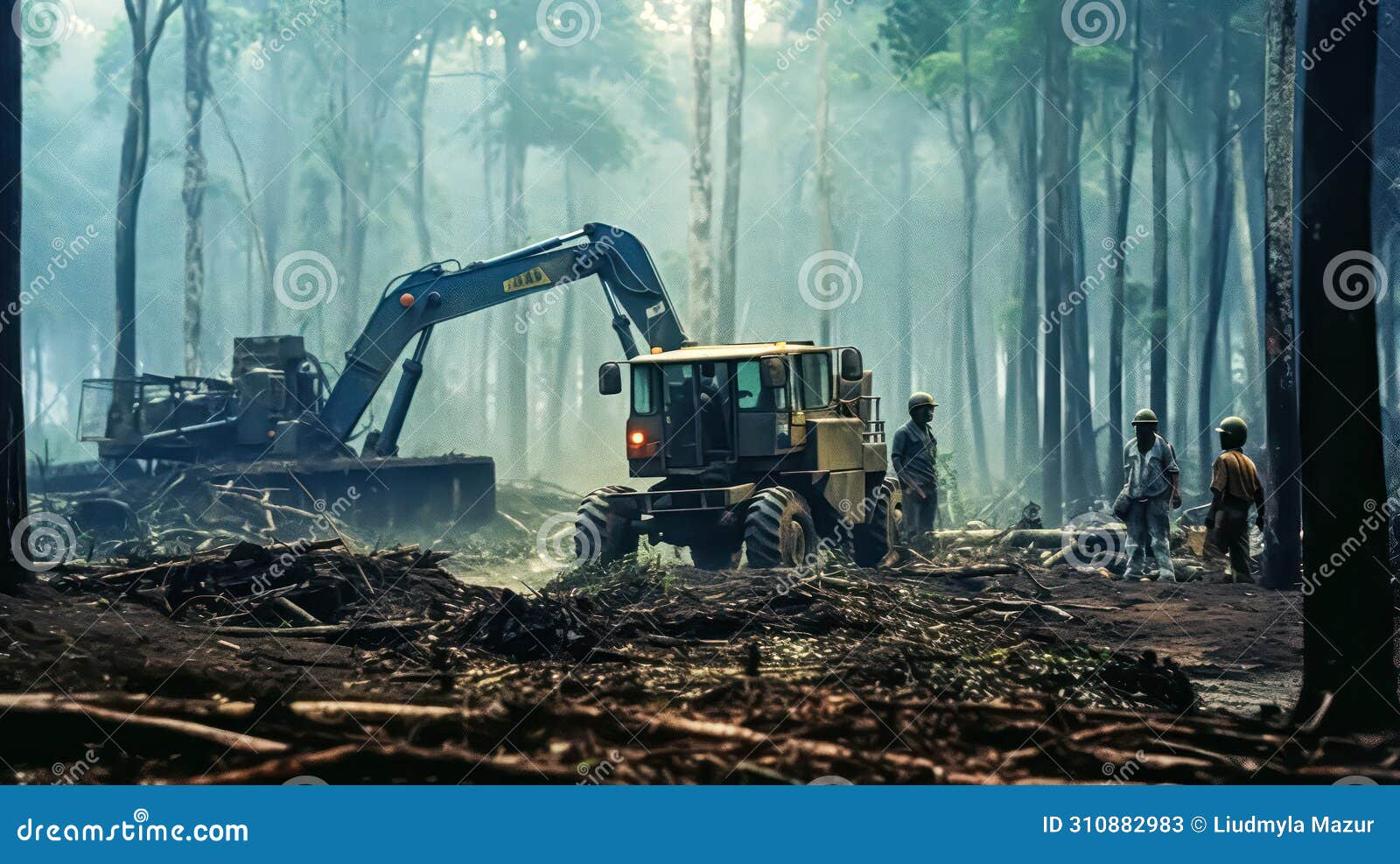 Destruction of Tropical Forests Environmental Problem of Deforestation ...