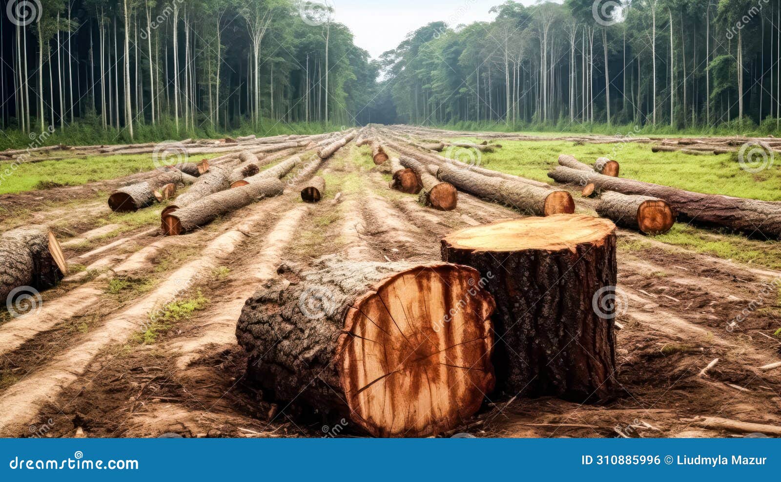 Destruction of Tropical Forests Environmental Problem of Deforestation ...