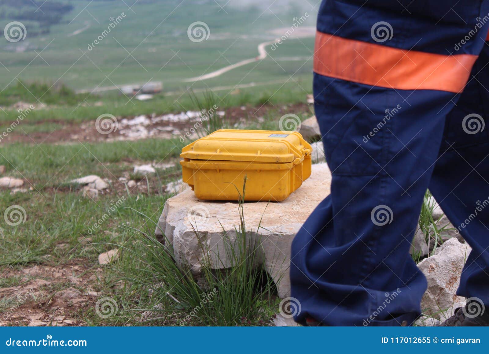 Destruction of Unstable Explosives Stock Image - Image of explosive ...
